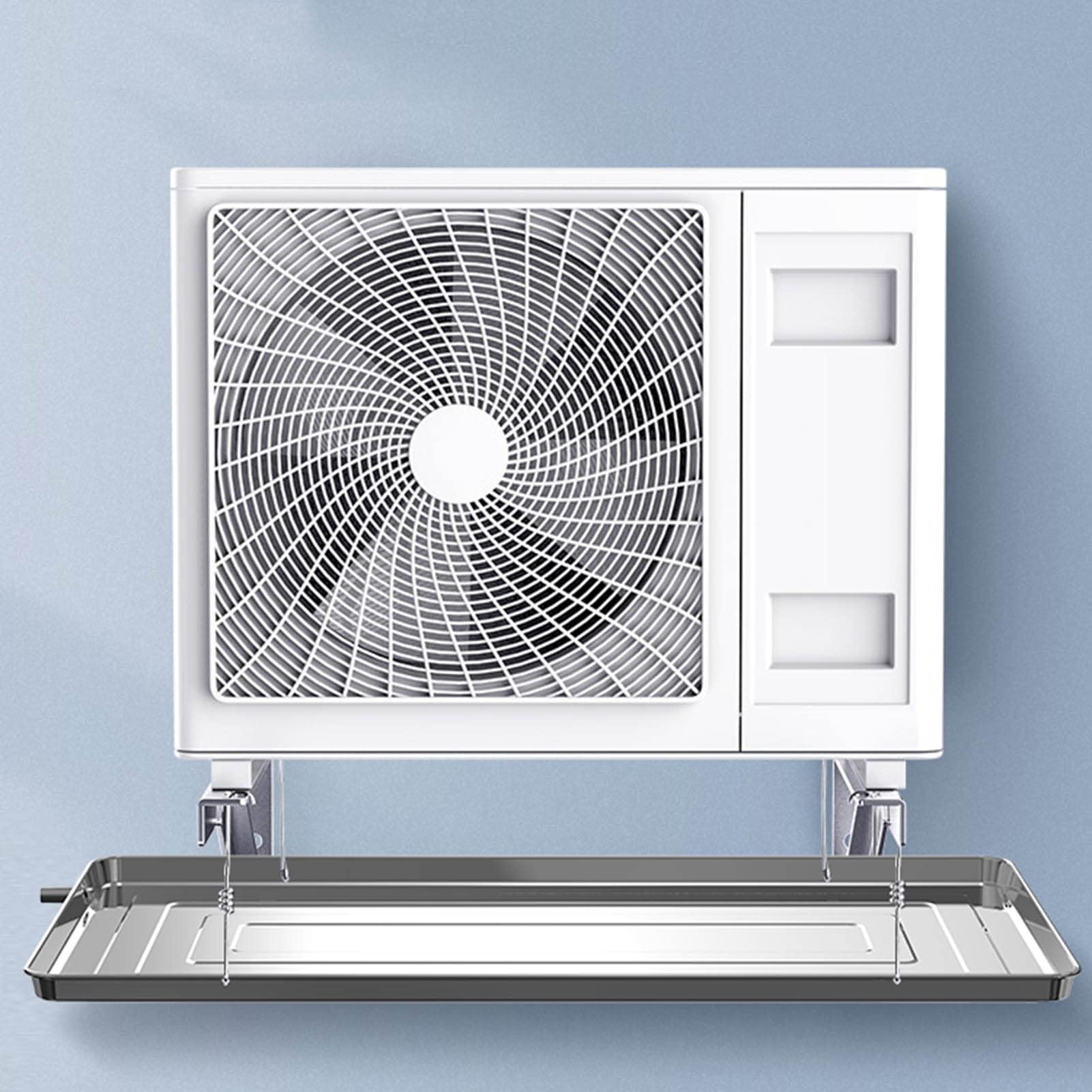 Amazon.com: Outdoor Air Conditioner Drain Pan Drip Tray, Stainless ...
