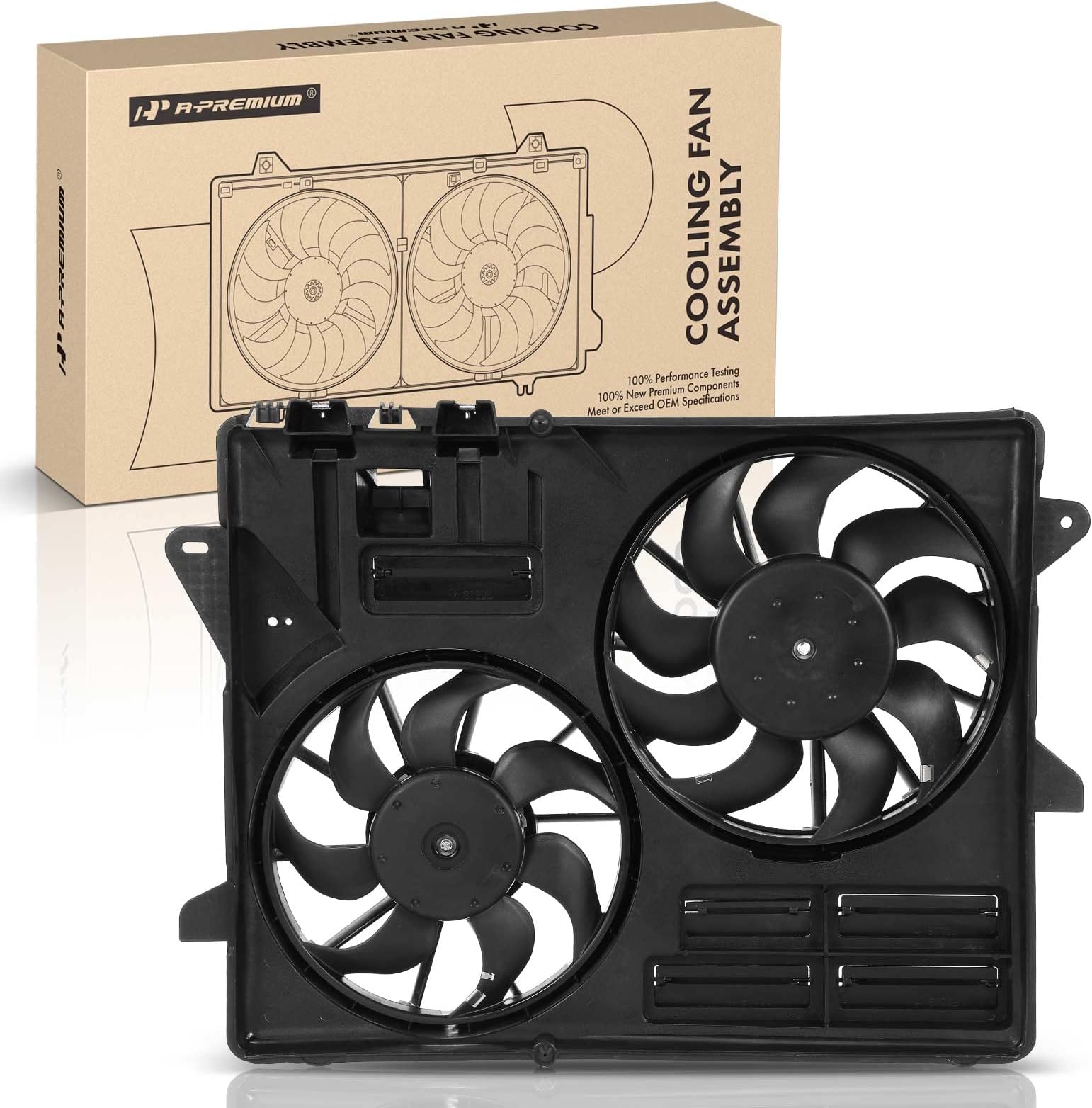 Amazon.com: A-Premium Engine Radiator Cooling Fan Assembly Compatible ...
