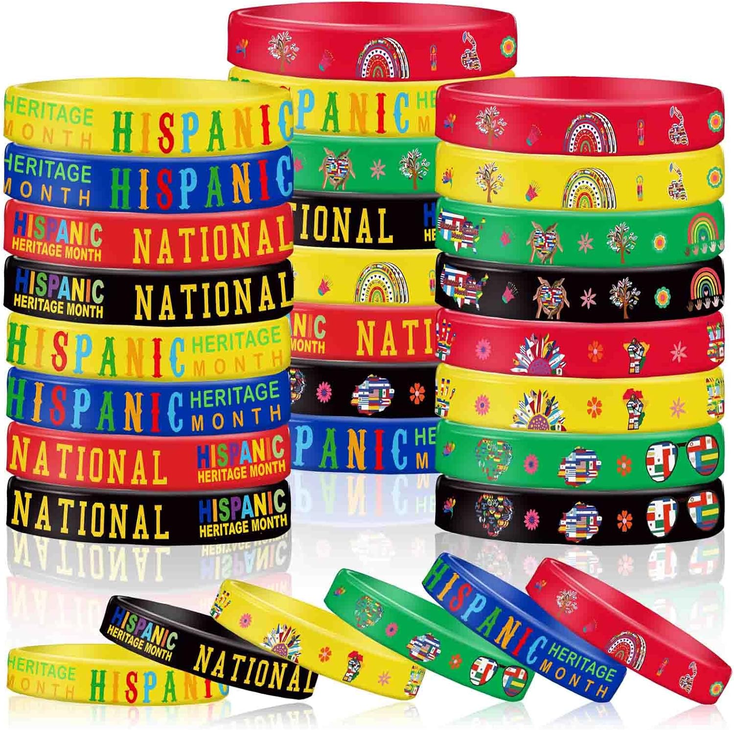 Amazon.com: Xvvti 32Pcs Hispanic Heritage Month Decoration Hispanic ...