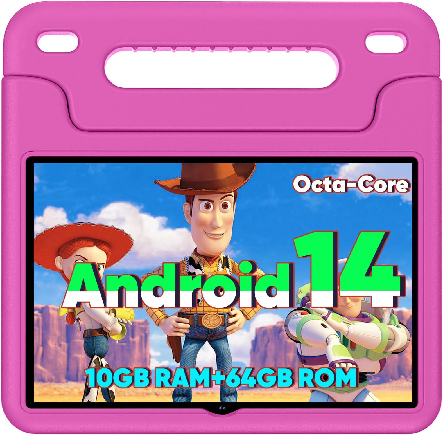 Amazon.com : Android 14 Kids Tablet, 2025 Upgraded 10.1 Inch Tablets ...