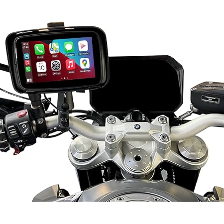 Amazon.com: Weuaste Portable Apple Carplay Screen for Motorcycle ...