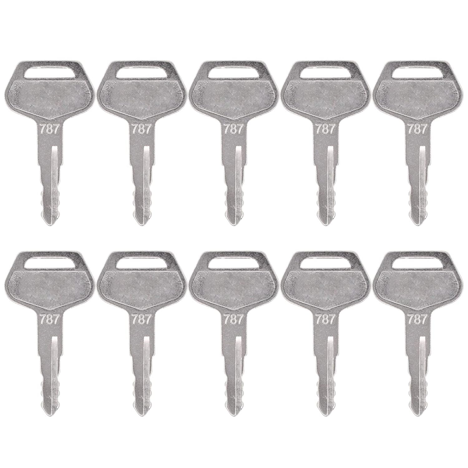 Amazon.com: XtremeAmazing 12Pcs Heavy Equipment 787 Ignition Keys for Komatsu Kalmar Dressta ...