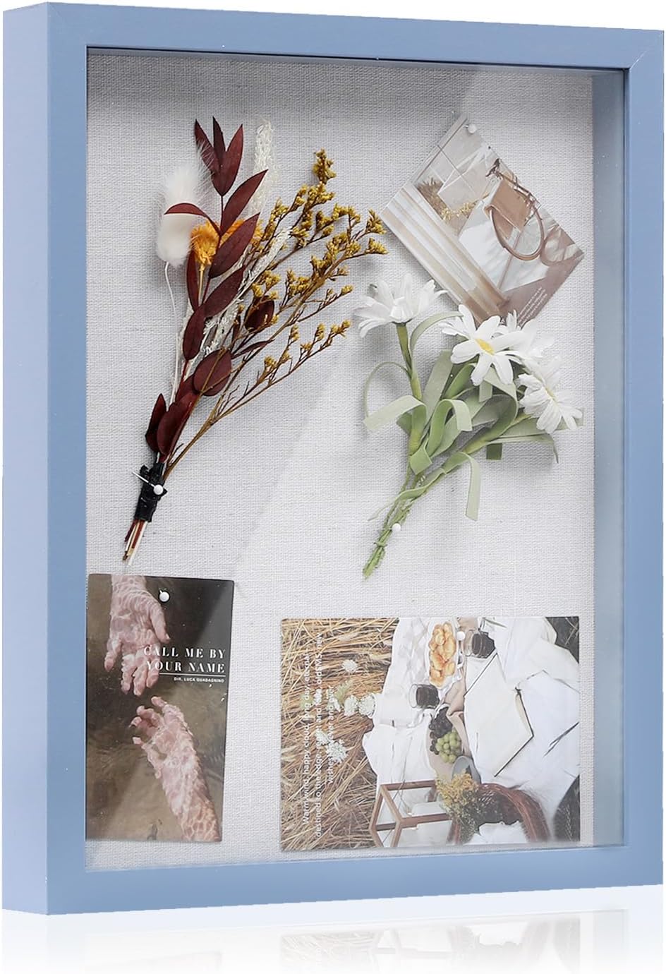 Amazon.com - Muzilife 11x14 Shadow Box Picture Frame with Linen Board ...