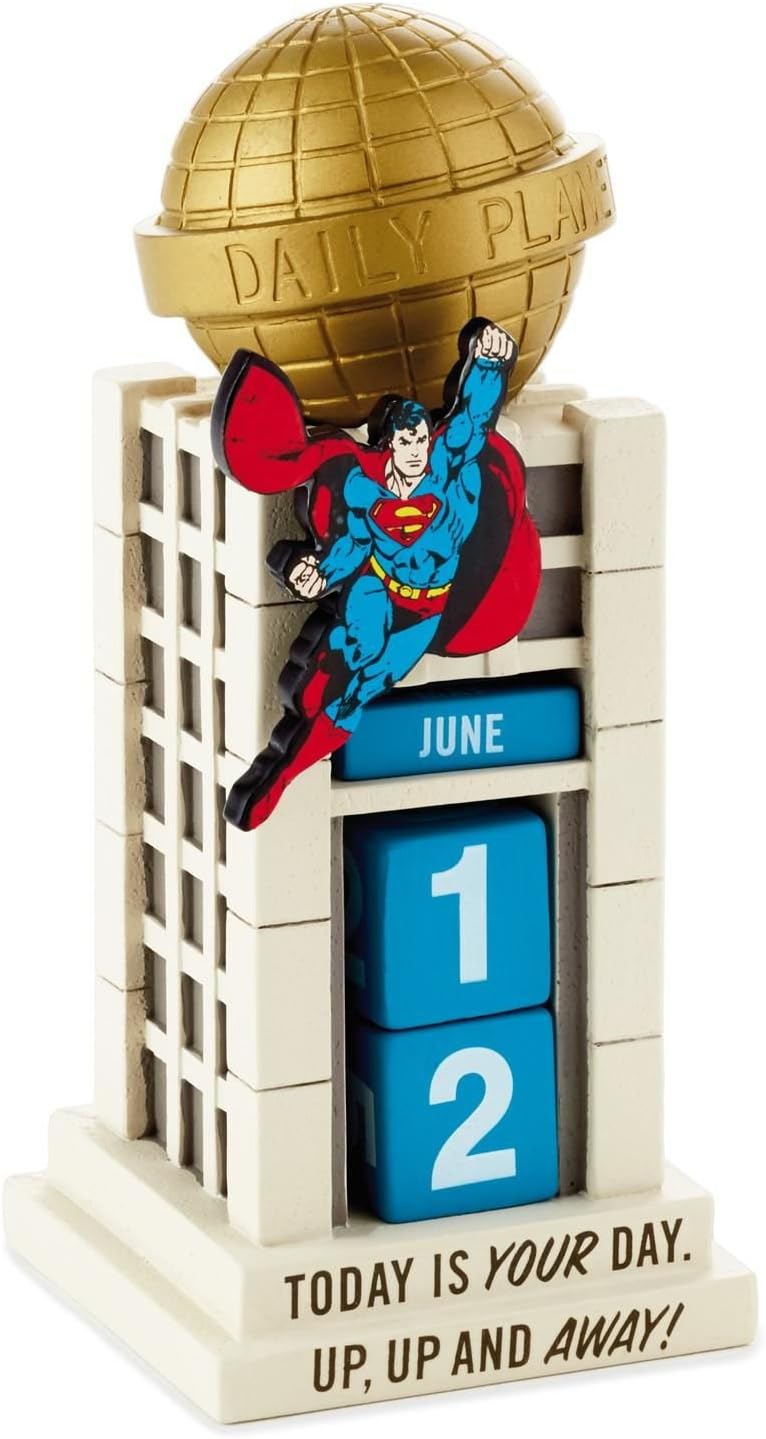 Superman Daily Planet Perpetual Calendar Calendars Superheroes; Movies ...