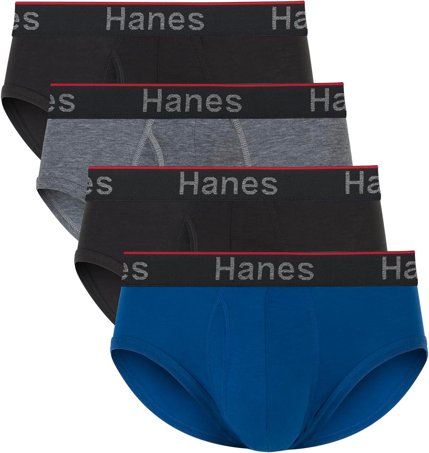 Hanes Total Support Pouch Men's Briefs, Anti-Chaffing, Moisture-Wicking ...