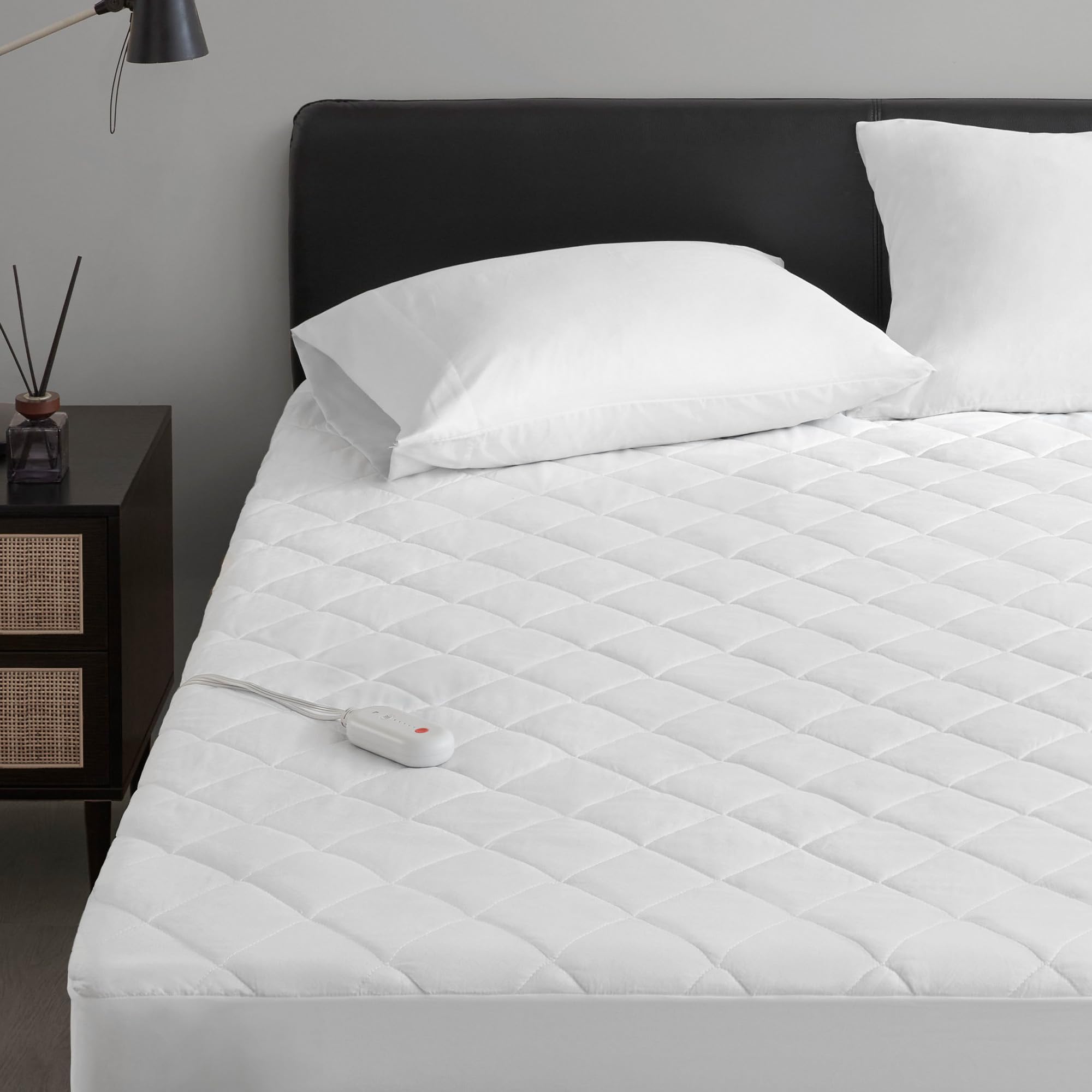 Amazon.com: Sharper Image Heated Mattress Pad Twin XL Size Electric ...