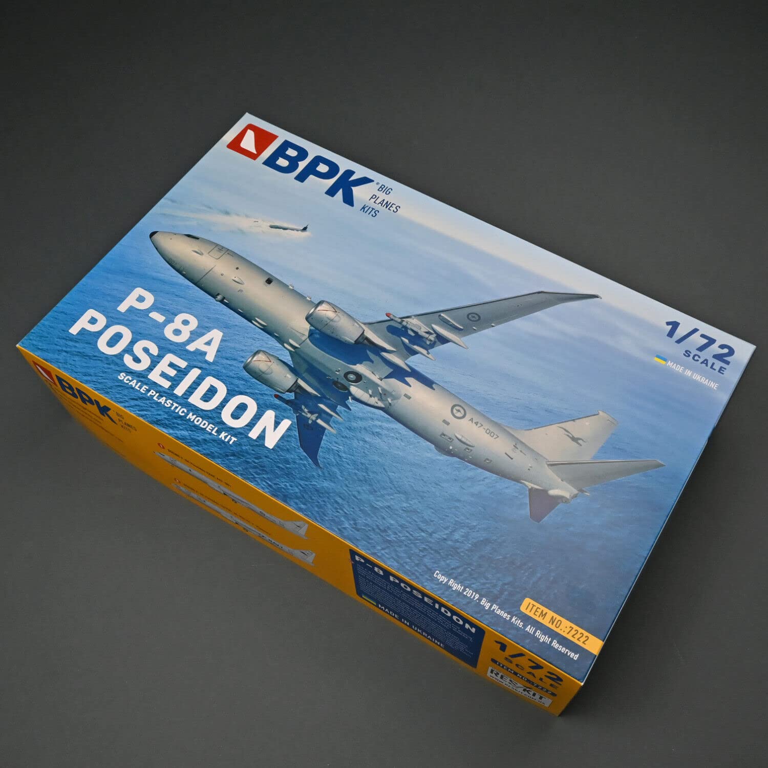 Amazon.com: BPK 7222-1/72 - Poseidon P-8A Scale Model kit : Arts, Crafts & Sewing