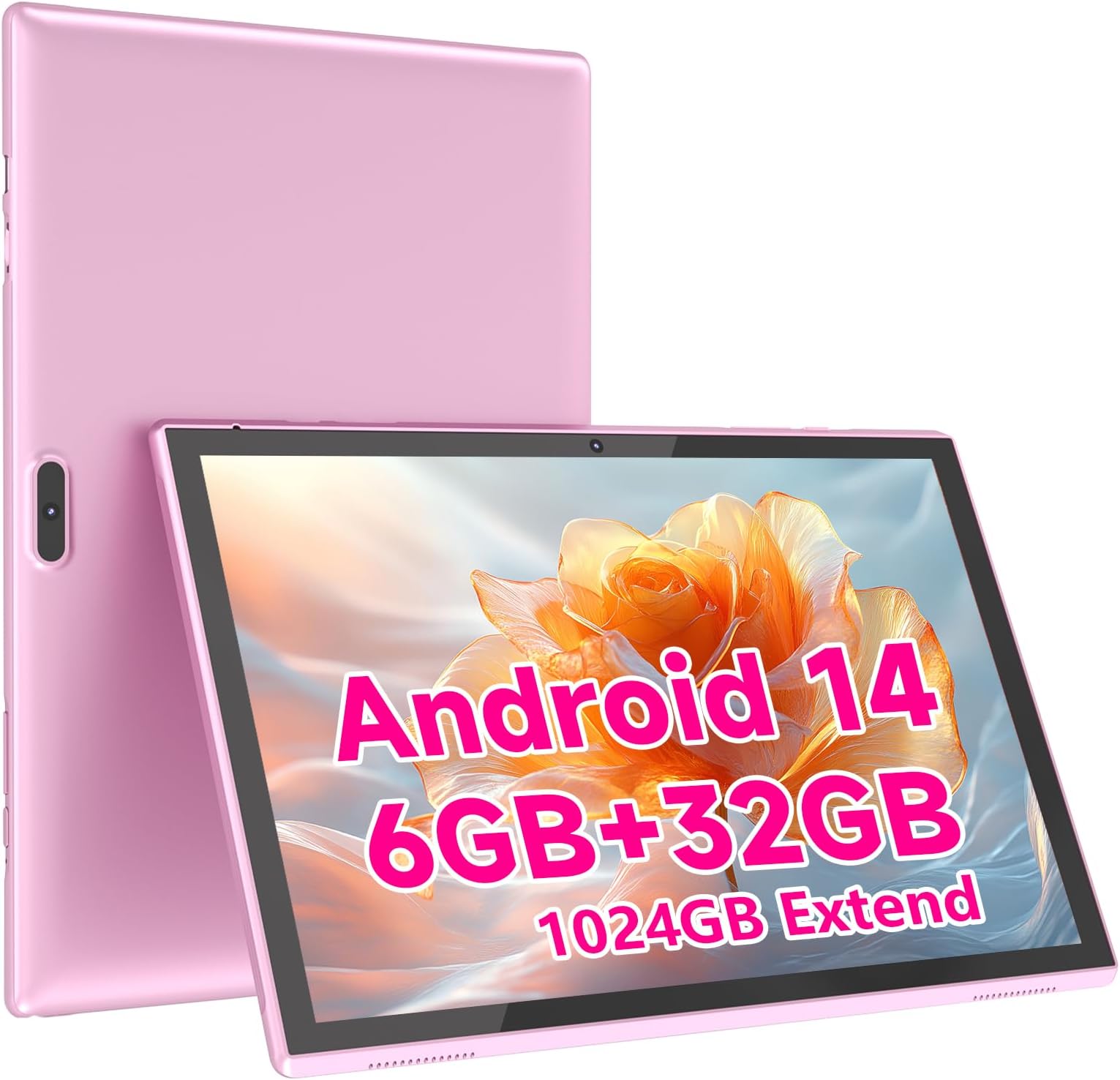 Amazon.com : ZZB 10 inch Android 14 Tablet PC, 10.1" Android Tablets ...