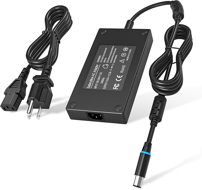 Amazon.com: 240W Power Adapter Compatible with Dell Alienware M15 R2 R3 ...