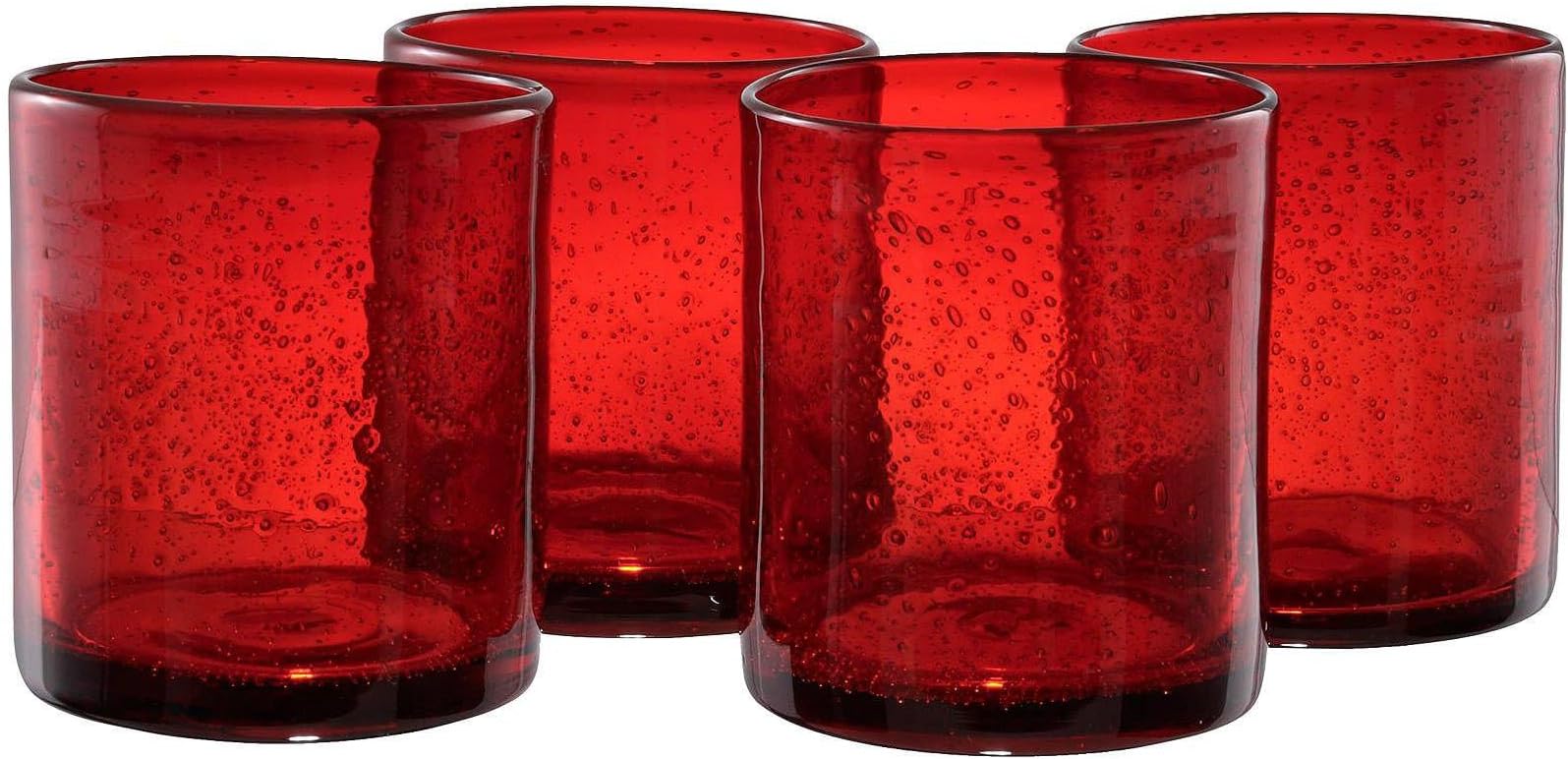 Amazon.com: Godinger Dublin Highball Glasses, Drinking Glasses, Holiday ...