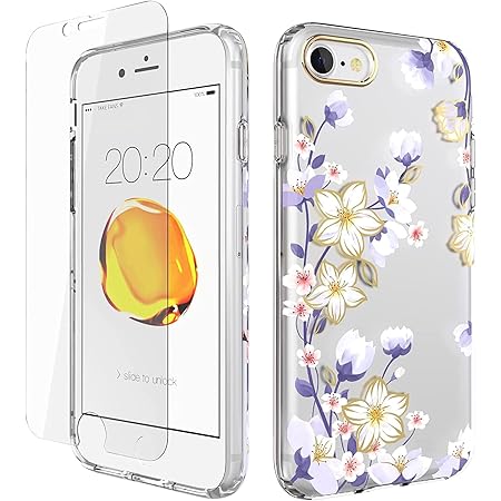 Evetane Coque Compatible avec iPhone 7/8/ iPhone SE 2020 360 intégrale Coque Avant arrière ...