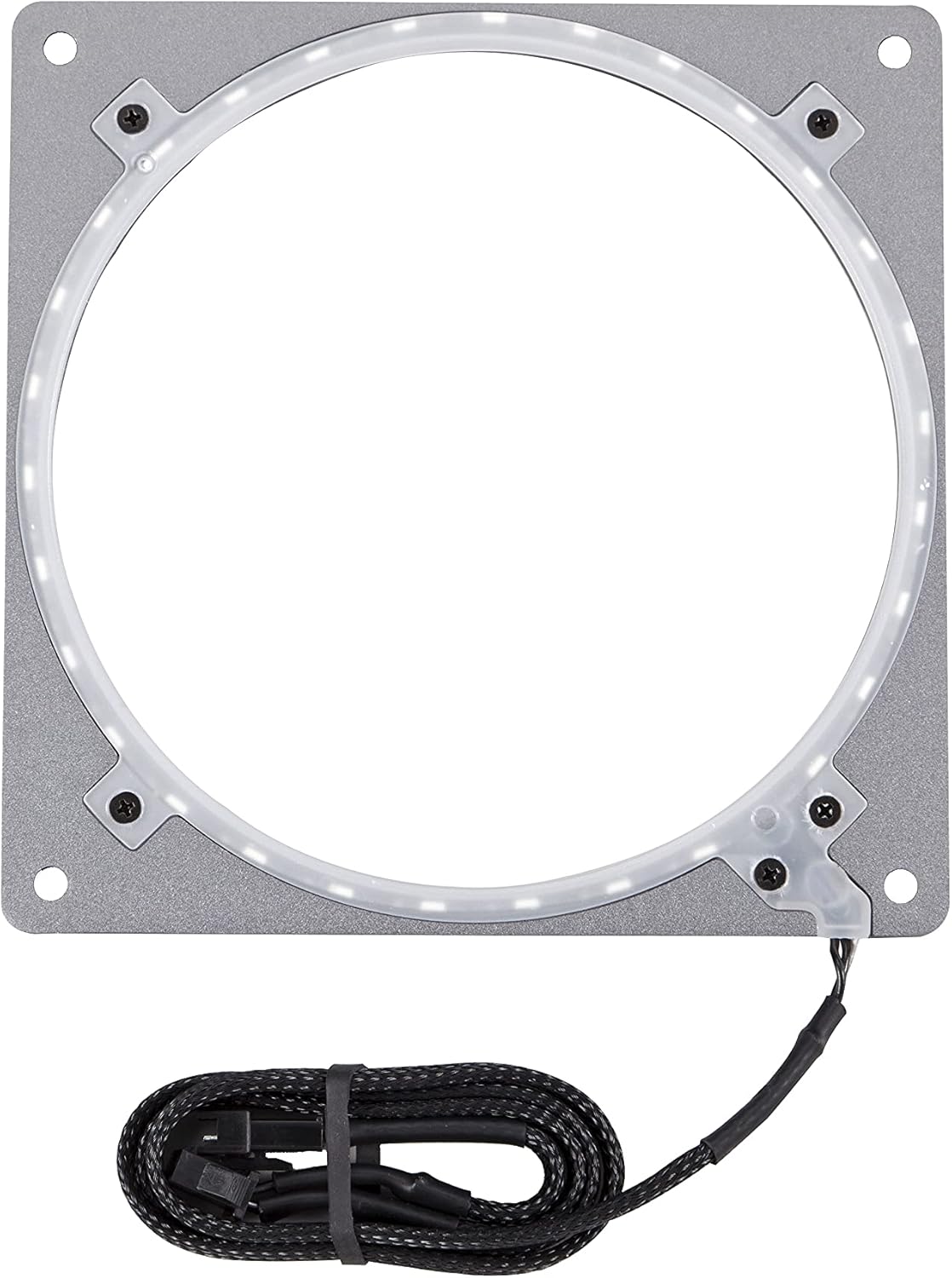 Phanteks Halos Lux 140mm-Rahmen, RGB-LED – Alu, Aluminium Gunmetal Grey ...