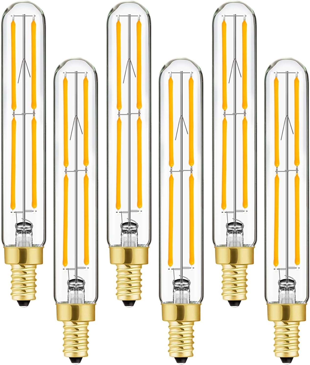 Duoled E12 LED Bulb Dimmable 6W Equal 3000k Soft White T6 E12 ...