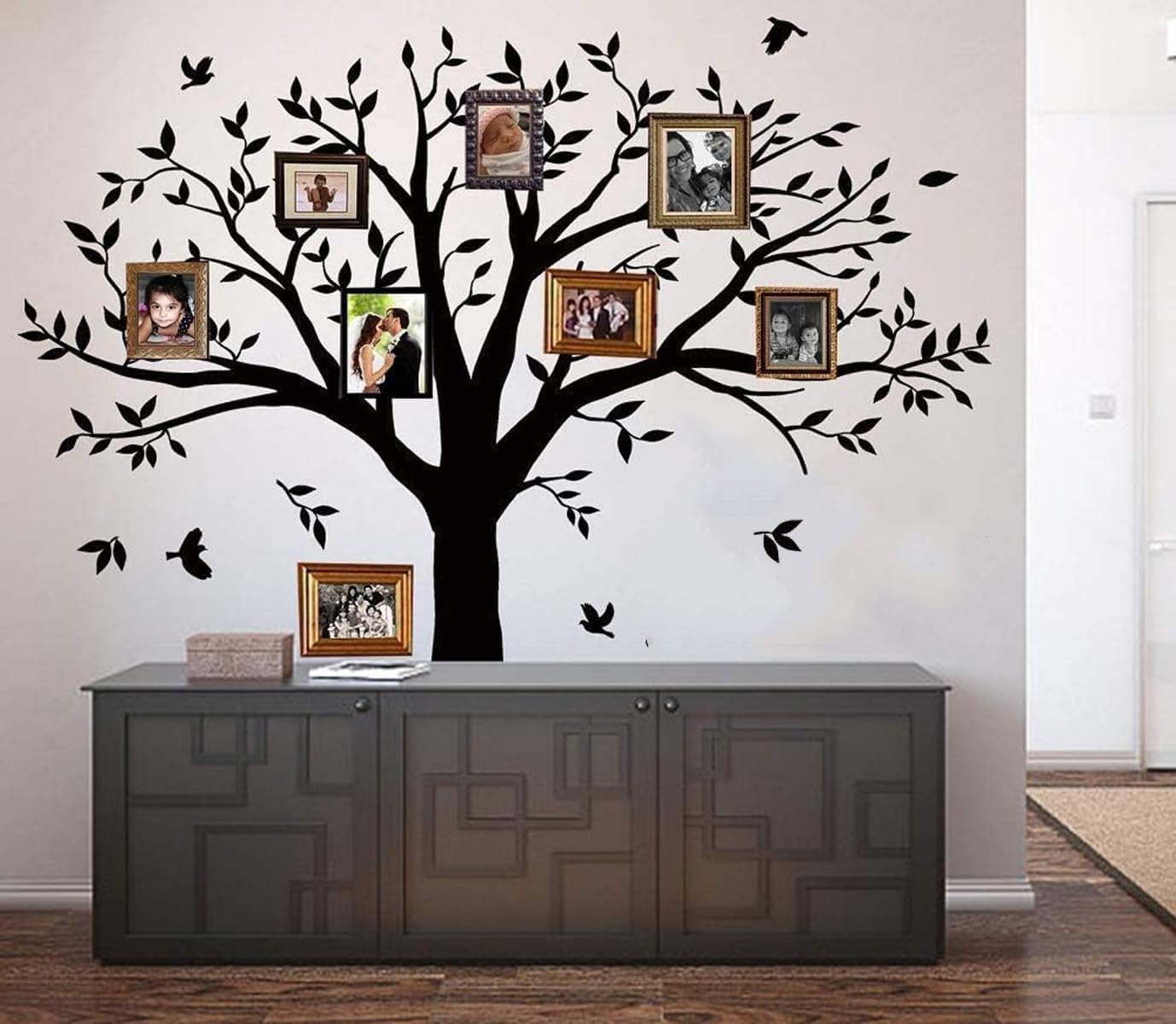 Amazon.com: Family Tree Wall Decal - 'Family Like Branches On A Tree ...