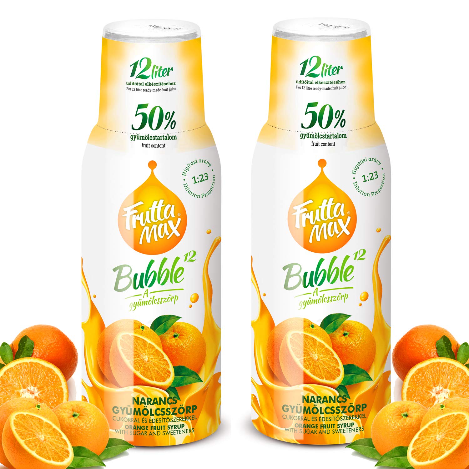 Frutta Max Getränkesirup Frucht-sirup Konzentrat | Orange Geschmack ...