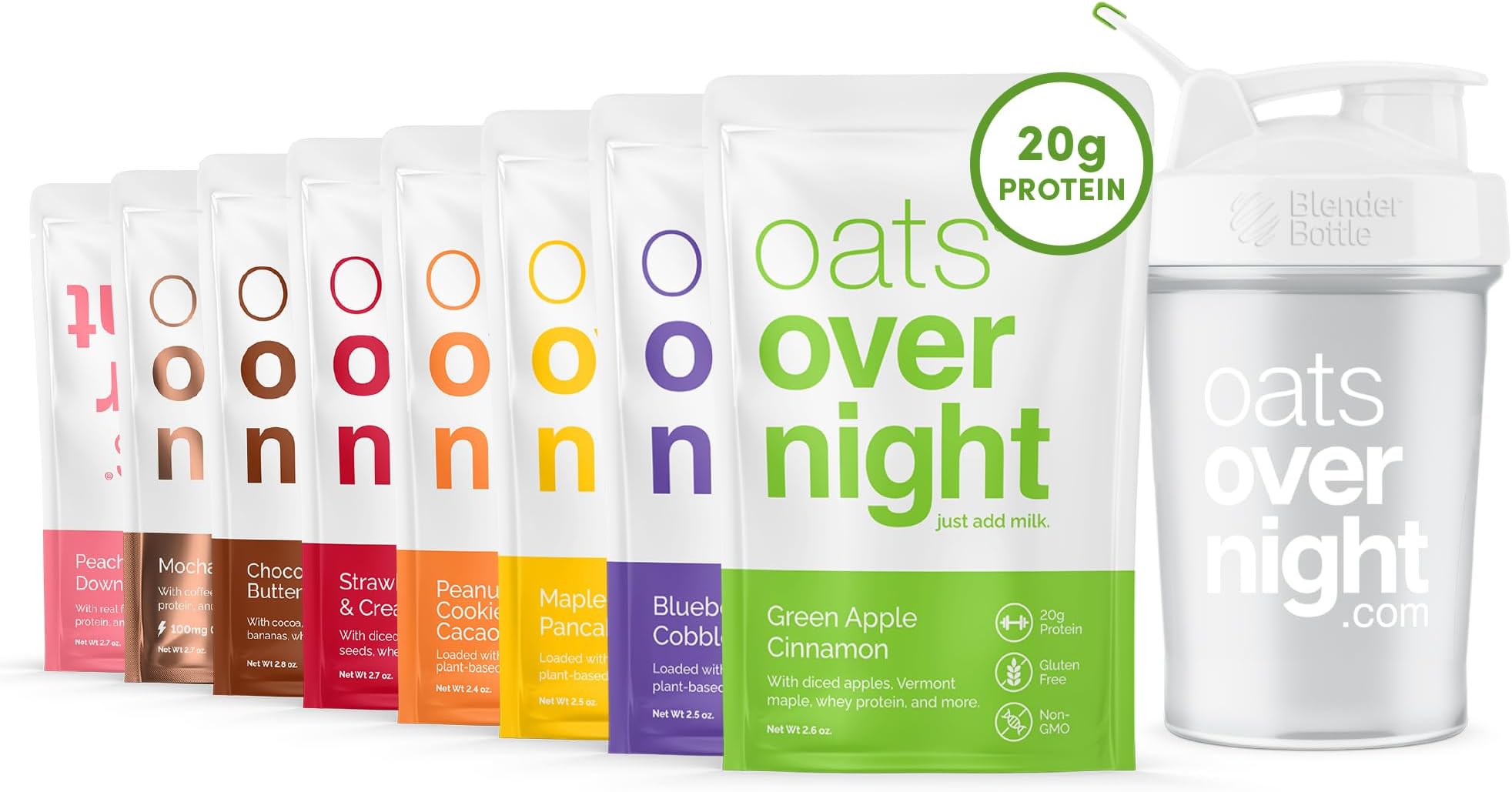 Amazon.com: Oats Overnight - Party Variety Pack High Protein, High ...
