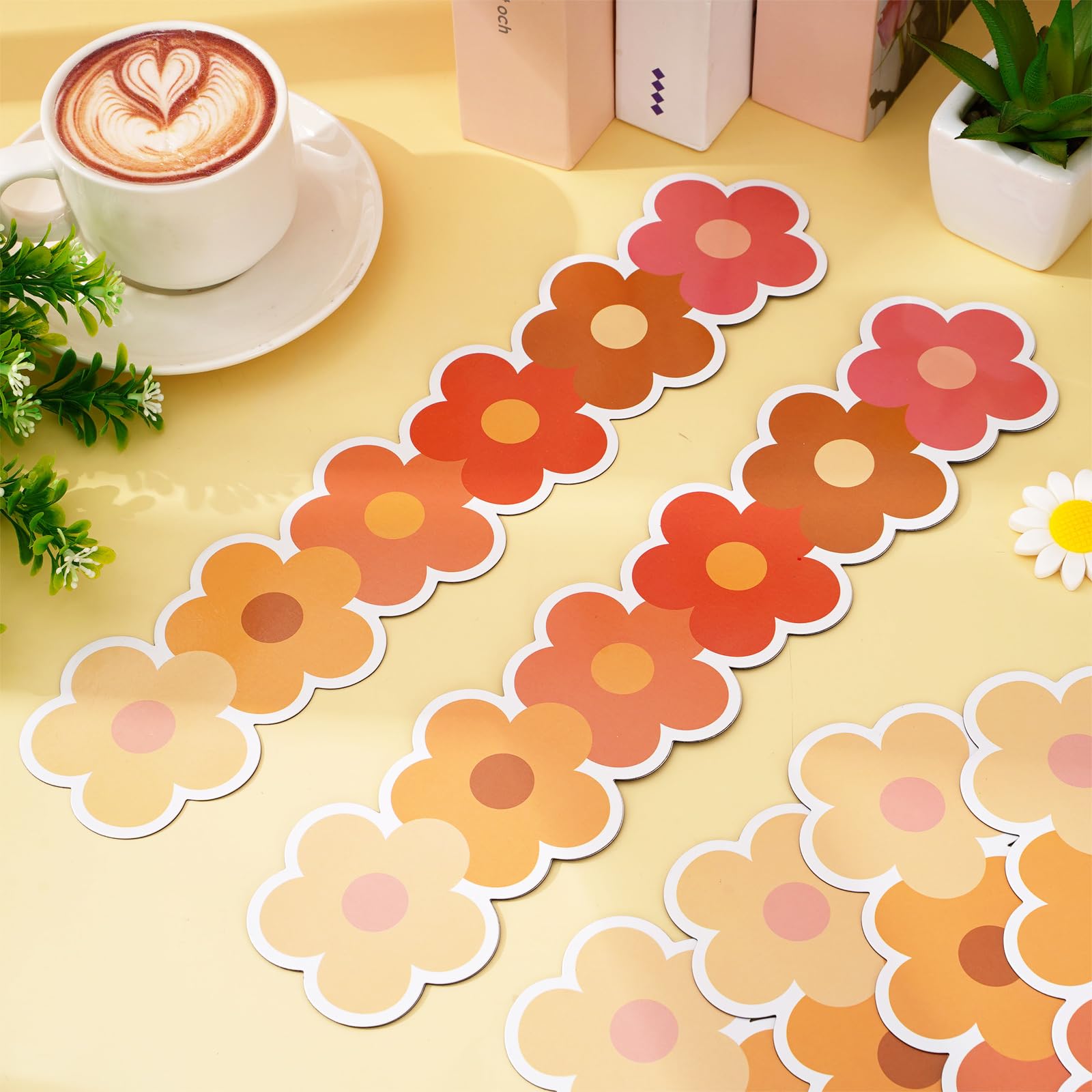 Magnetic Borders 24-Pack Wildflower Magnetic Bulletin Board Borders ...