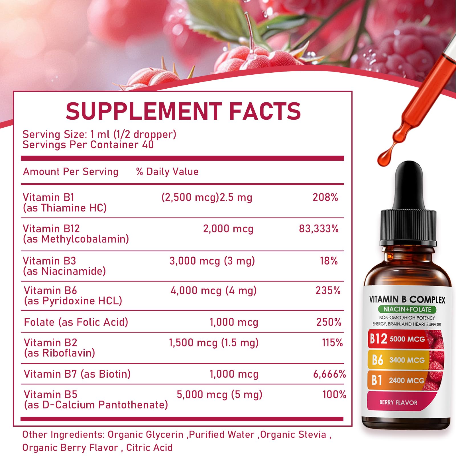 Snapklik.com : Vitamin B Complex B12 B6 B1 B3 B9, Essential Vitamin ...