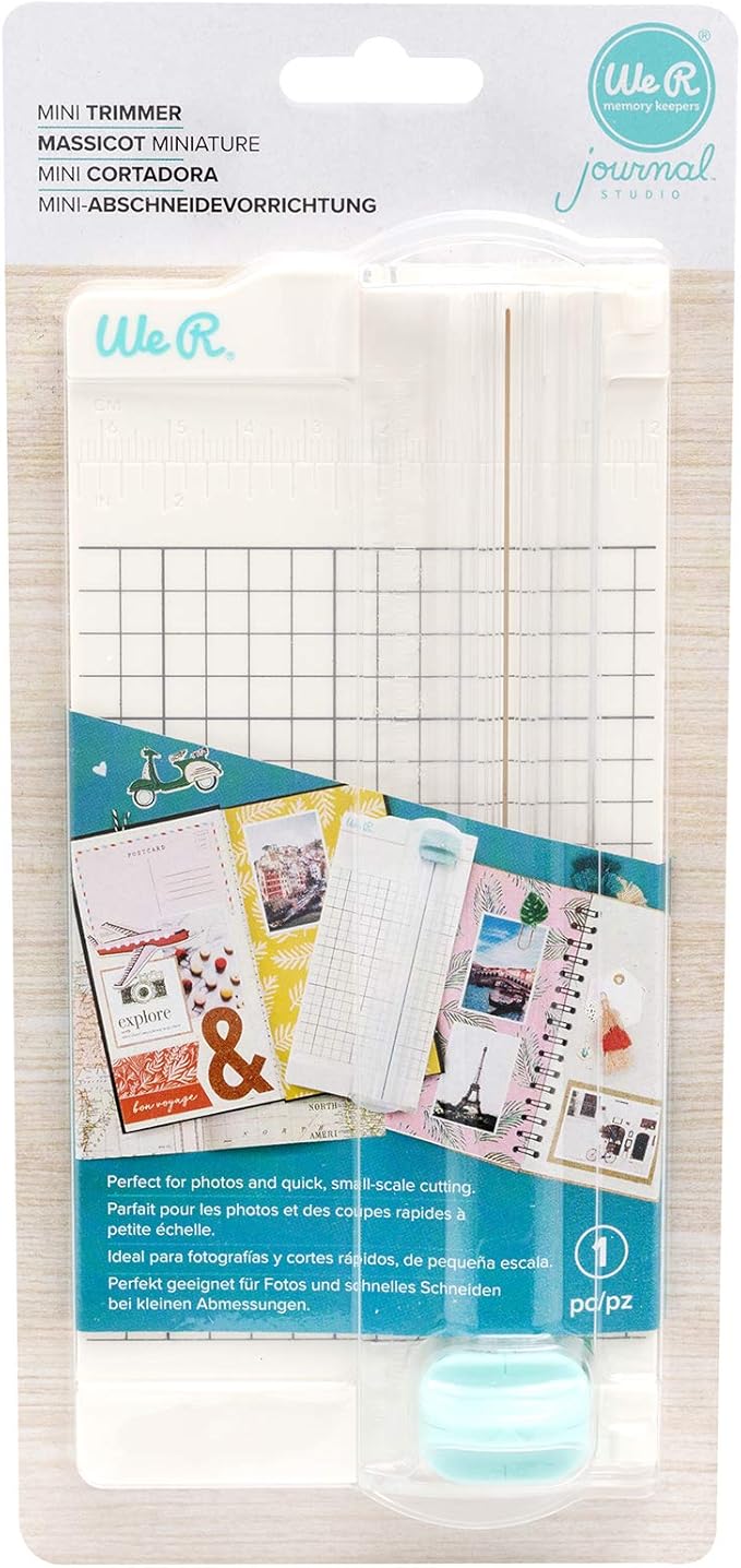Amazon.com: We R Memory Keepers-Mini Trimmer Tool, Paper Trimmer Card ...