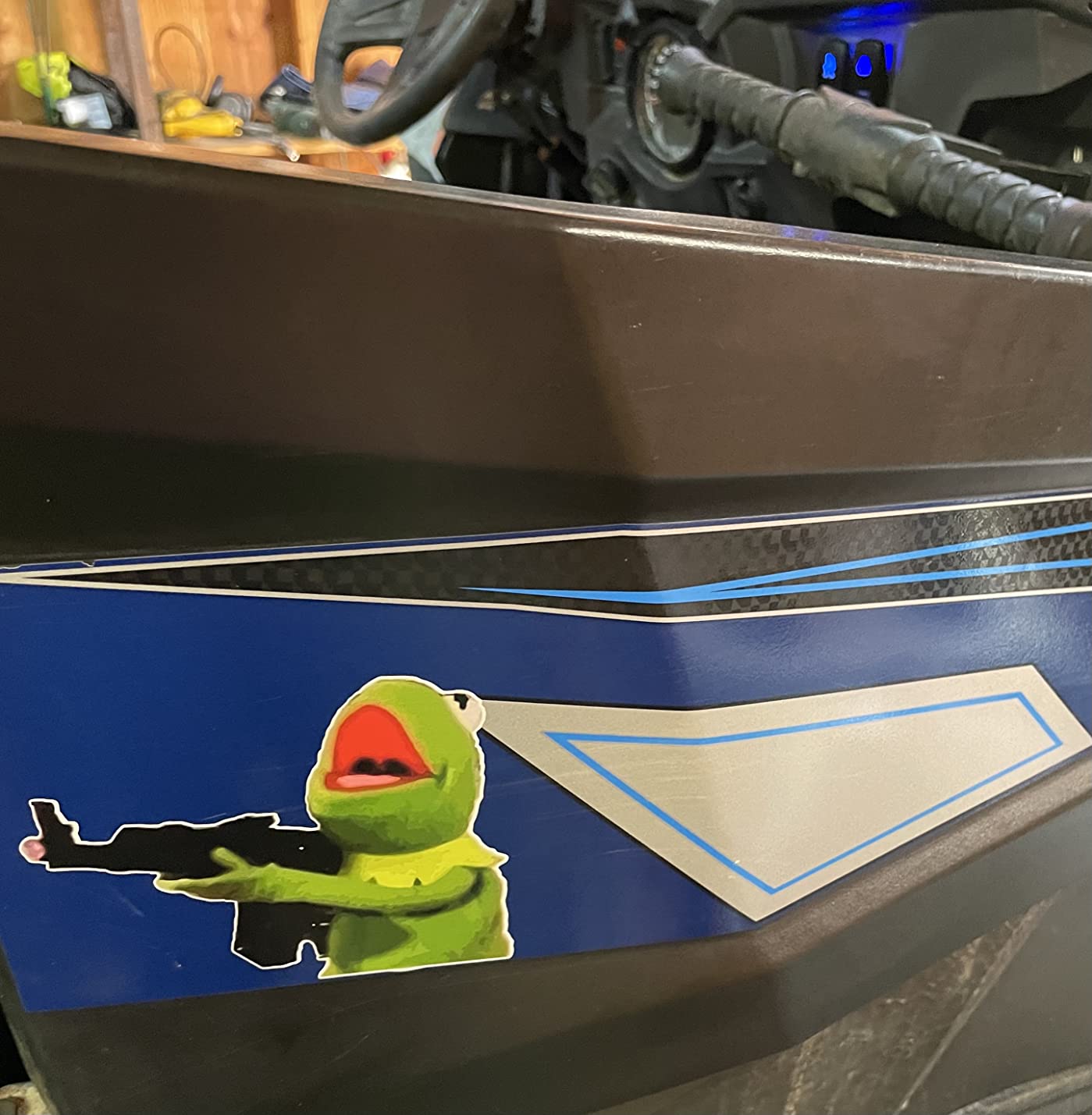$1/mo - Finance Shooter Kermit Vinyl Waterproof Sticker Decal Car ...