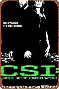 Amazon.com : CSI: Crime Scene Investigation - Las Vegas Poster Sign ...