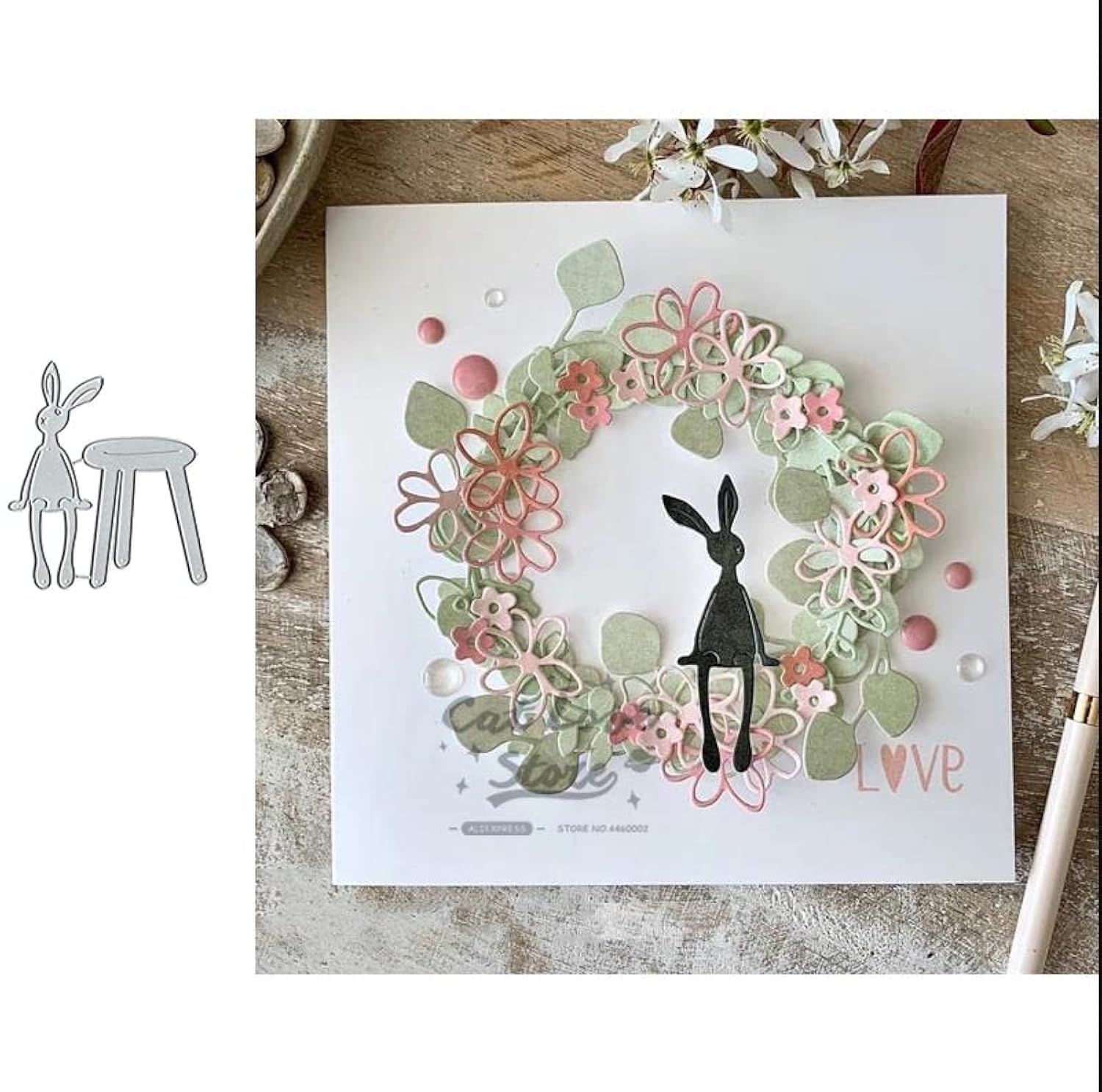 Bunny Cutting Die