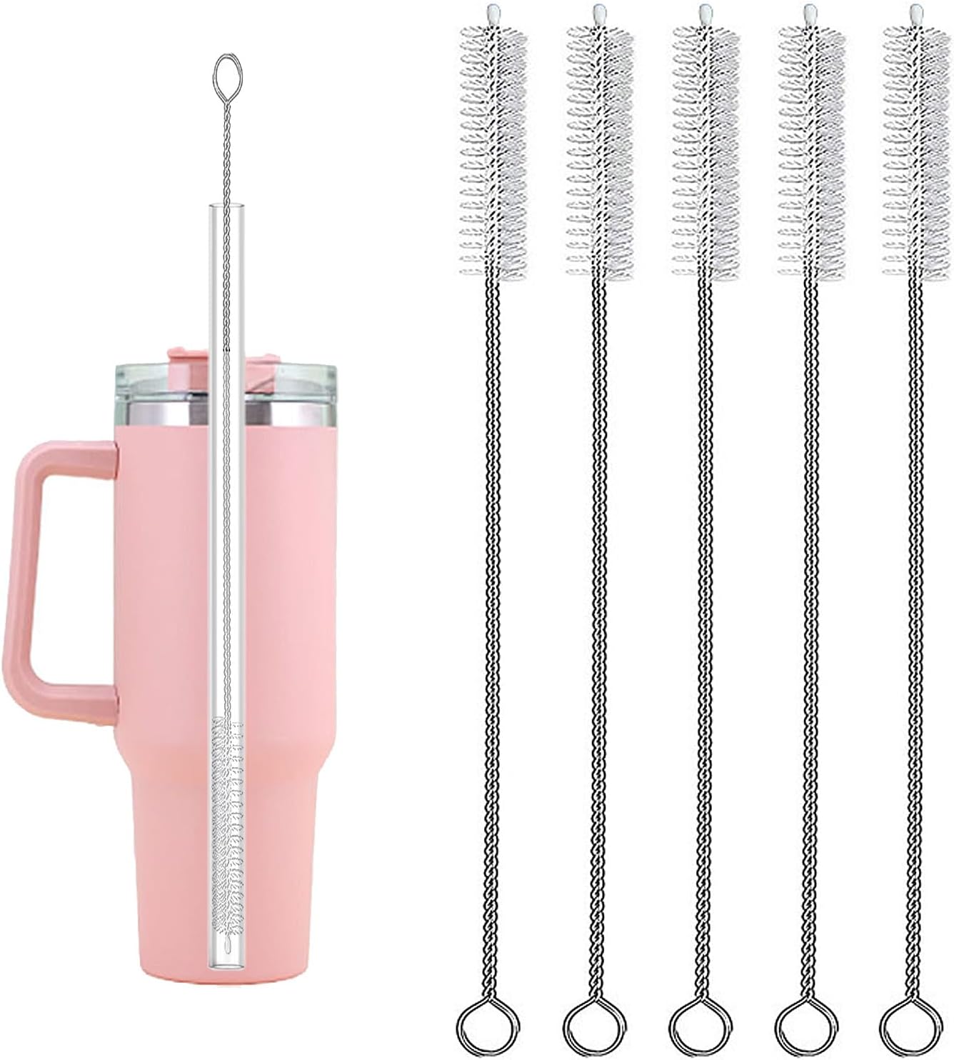 Amazon.com: Stanley Straw Cleaner Brush for 40/30/20 oz Mugs (5PCS ...