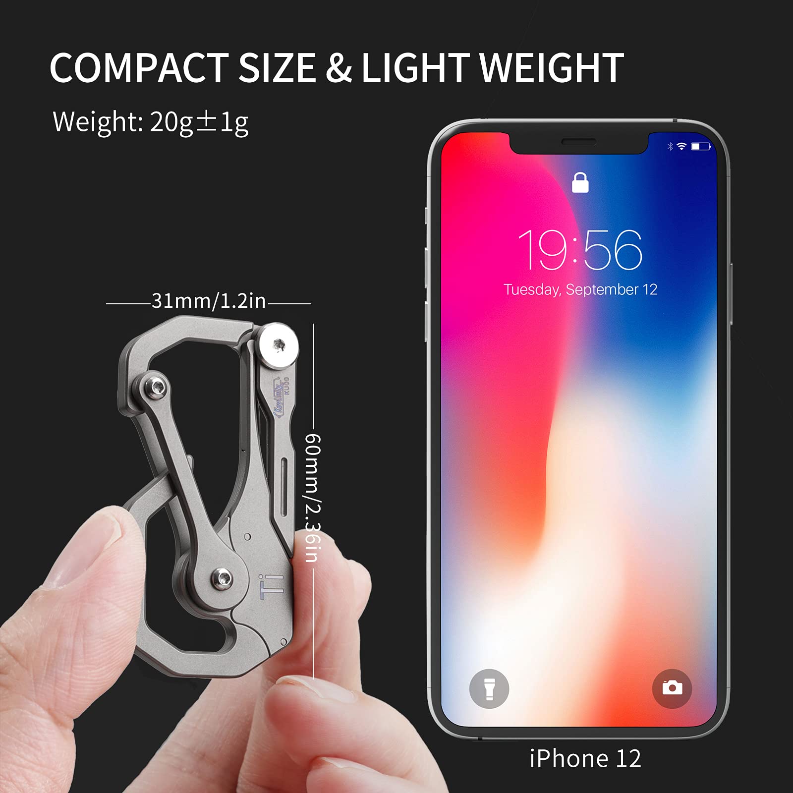 Mosquetón KeyUnity KU00 de ti...B092976FPW | Encarguelo.com