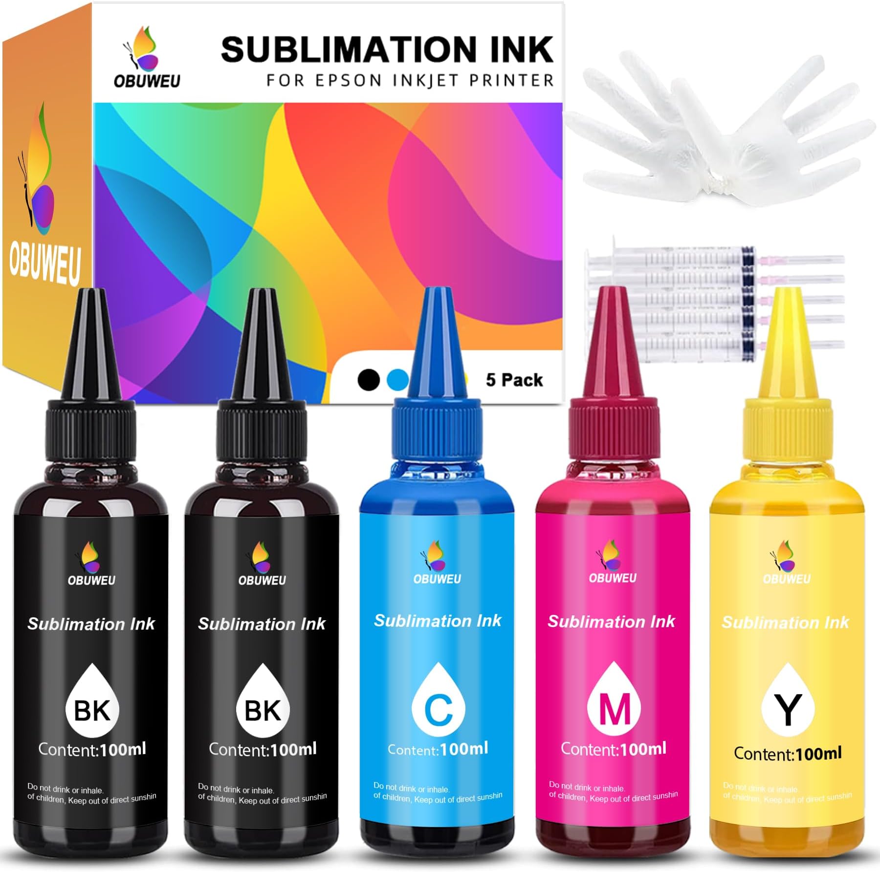 Amazon.com: Sublimation Ink for EPSON et 15000, EPSON et 2400, EPSON ...
