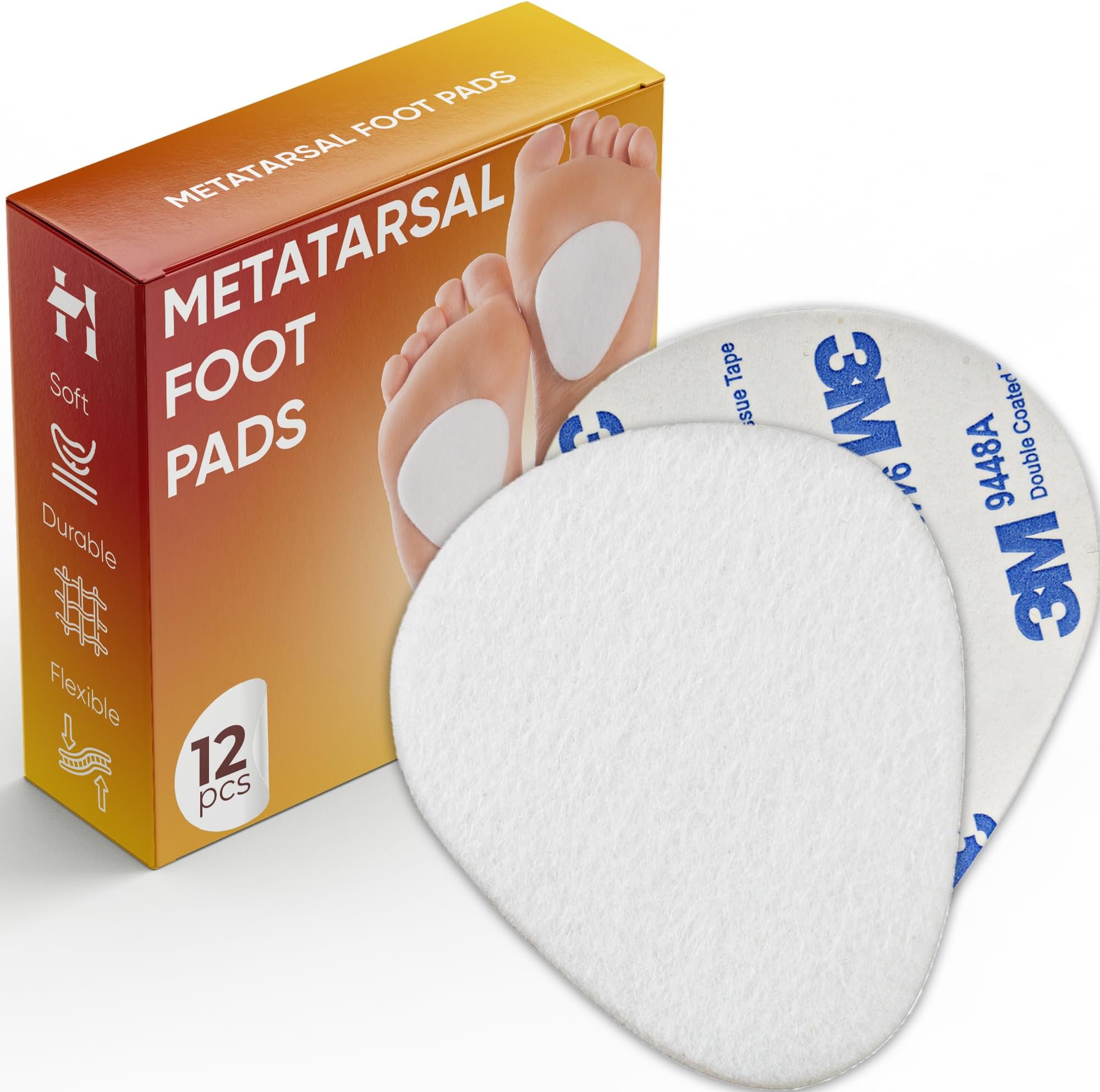 Amazon.com: Metatarsal Pads Women, Heel Inserts for Women, Ball of Foot ...