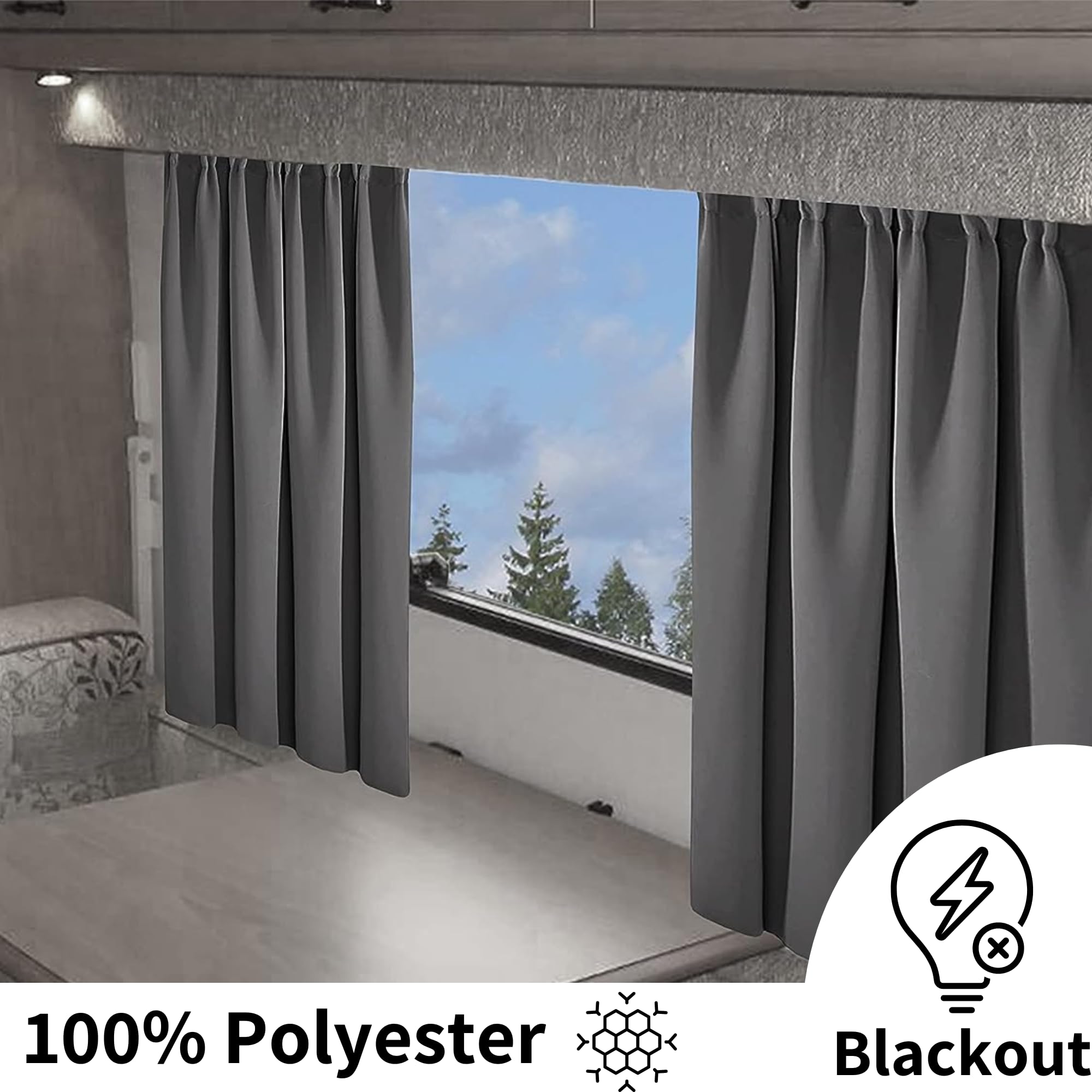Caravan Door Curtains Camper Door Curtain