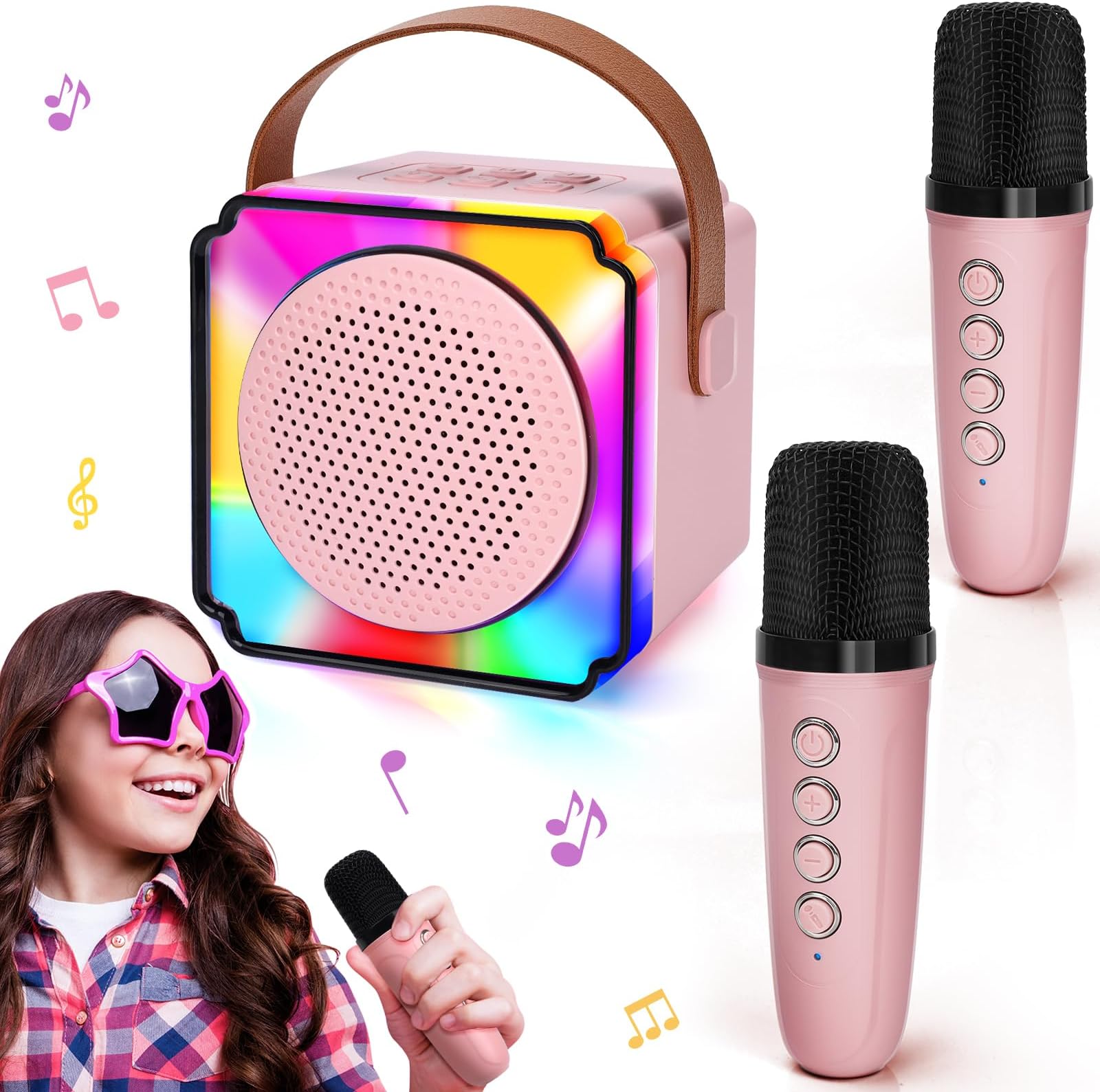 Kids Karaoke Machines Toys for Girls: Gifts for 3-12 Year Old Girls ...