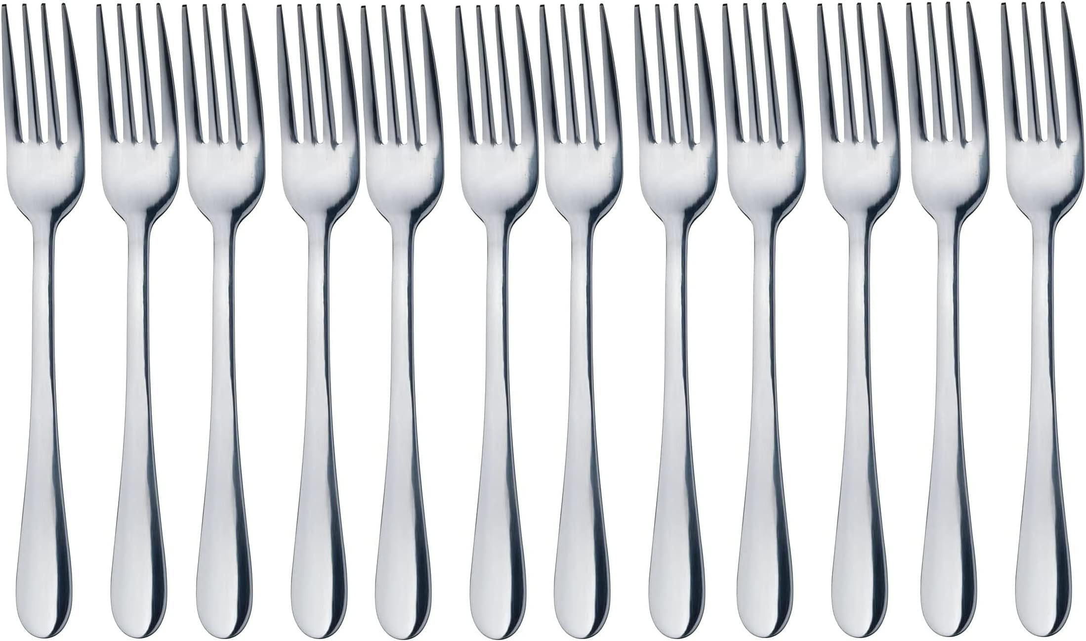 Olivisa Stainless Steel Small Fork Salad Fork 12 Piece Dessert Fork ...