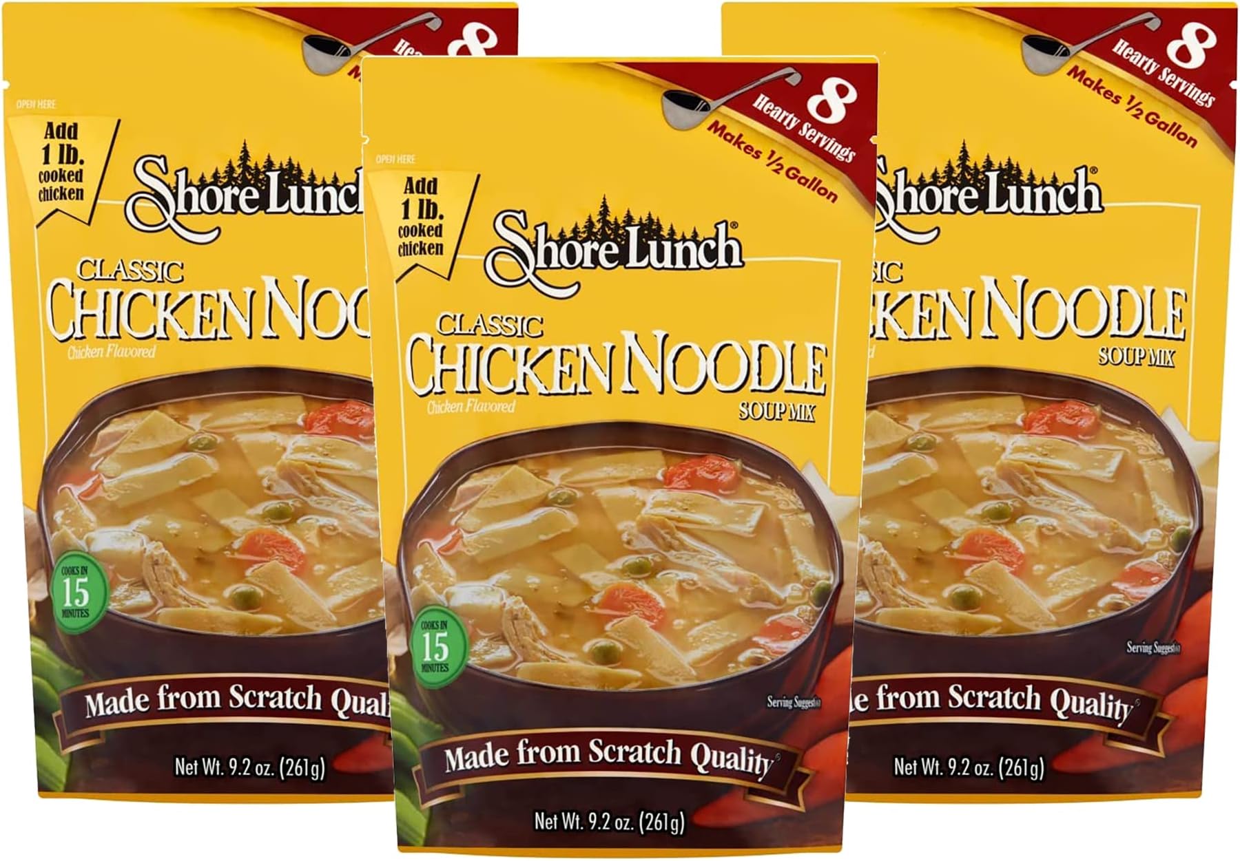 Amazon.com : Shore Lunch Mix Soup Crmy Pto6 : Chips : Grocery & Gourmet ...