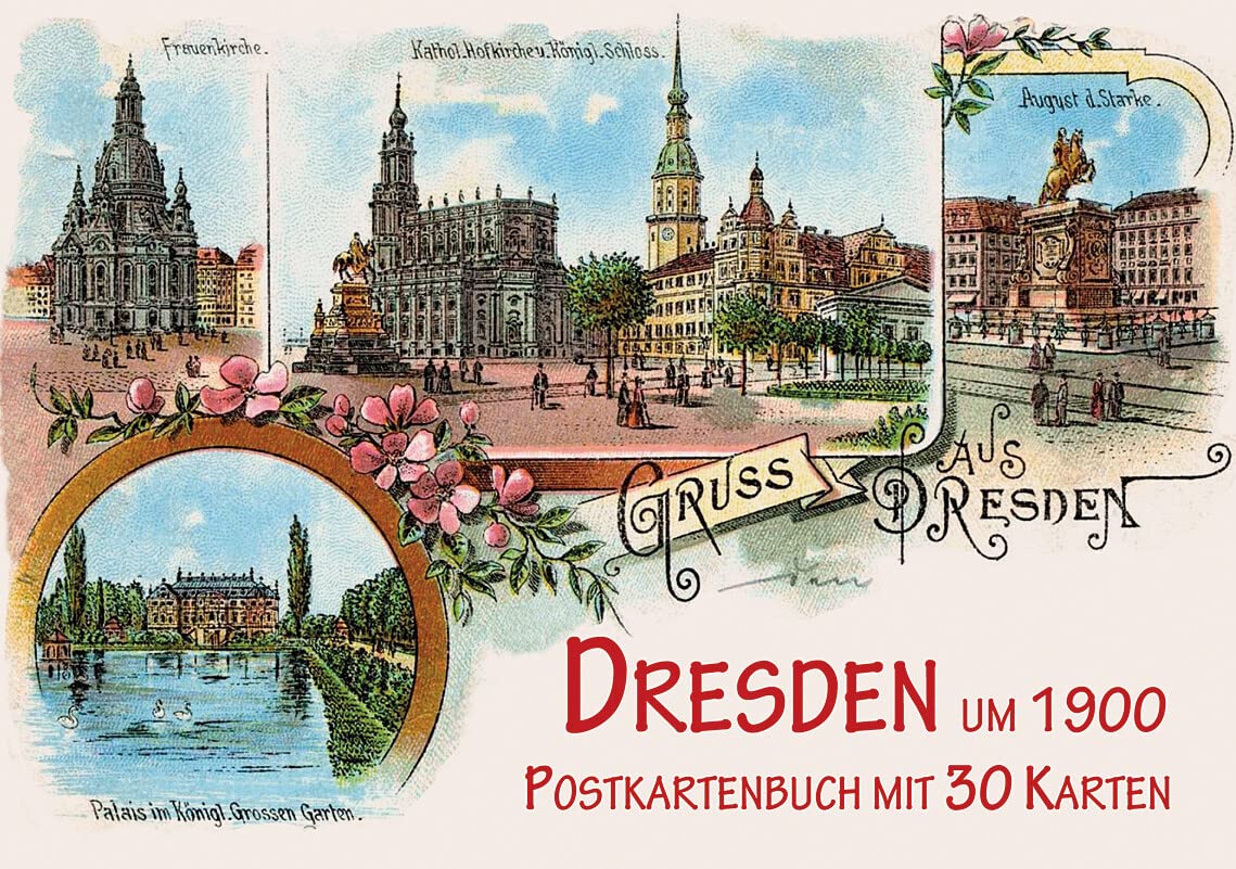 Dresden um 1900: Postkartenbuch mit 30 Karten : Michael Imhof: Amazon ...