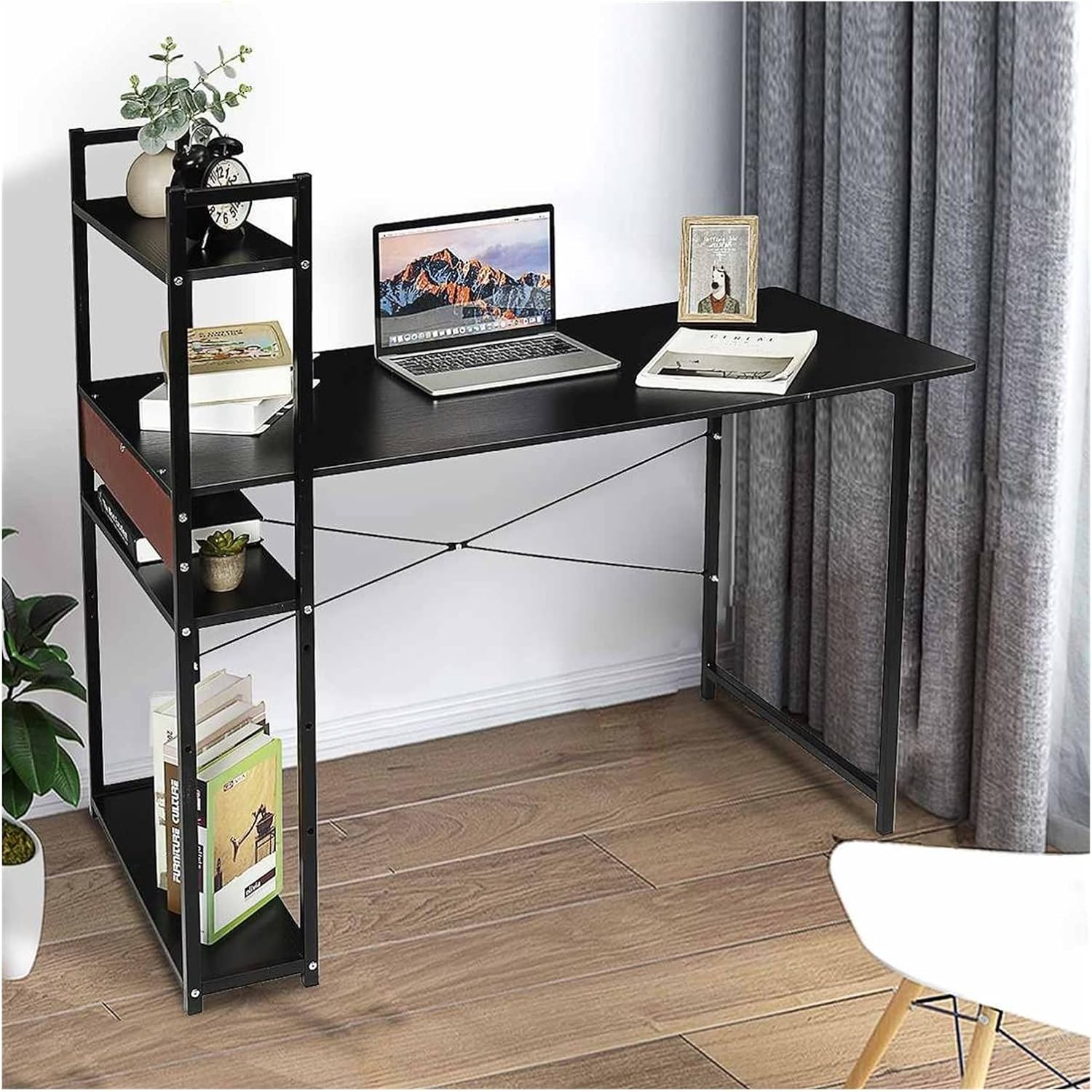 Amazon.com: PC Desk Modern Simple Computer Desk PC Laptop Study Writing ...