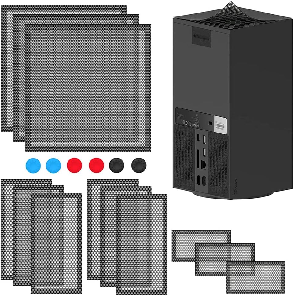 Amazon.com: XYGCACO Dust Filter for Xbox Series X Console, Top Case ...