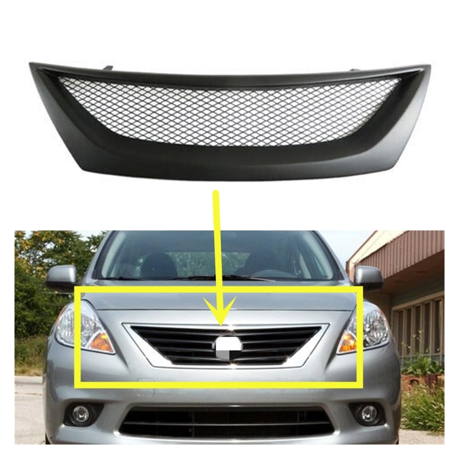 2012 Nissan Versa Sedan Body Kit