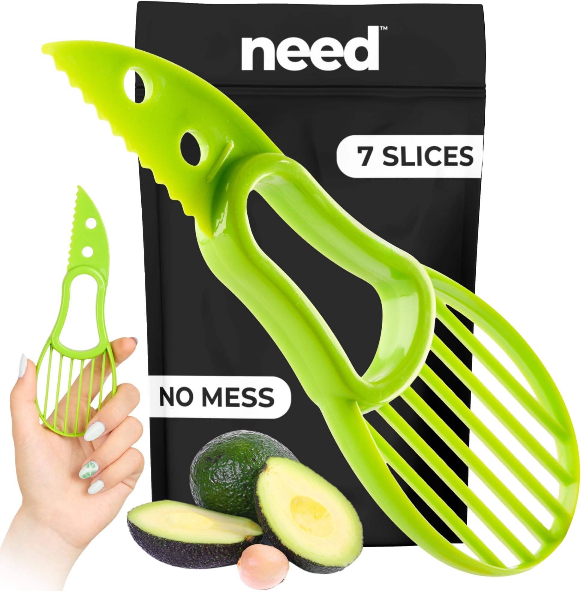 Amazon.com: 3 in 1 Avocado Slicer Tool - Essential Addition To Your ...