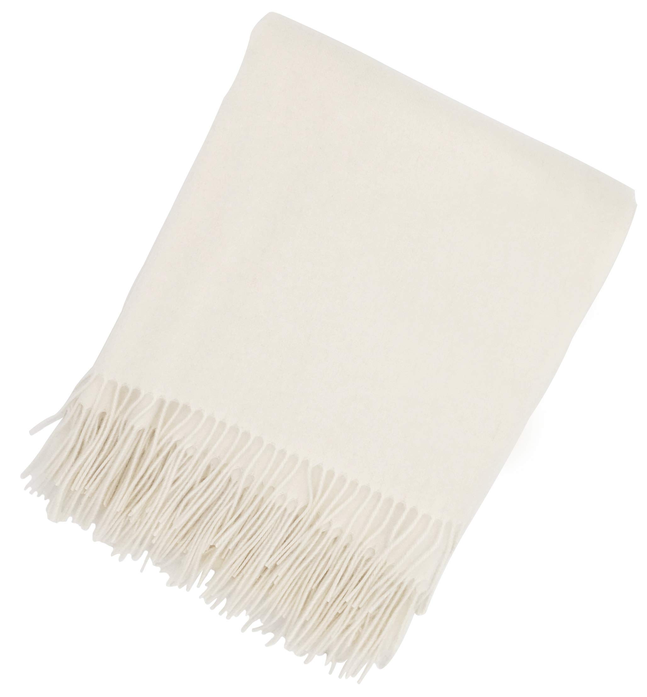 Amazon.com: State Cashmere Home Throw Blanket with Decorative Fringe ...