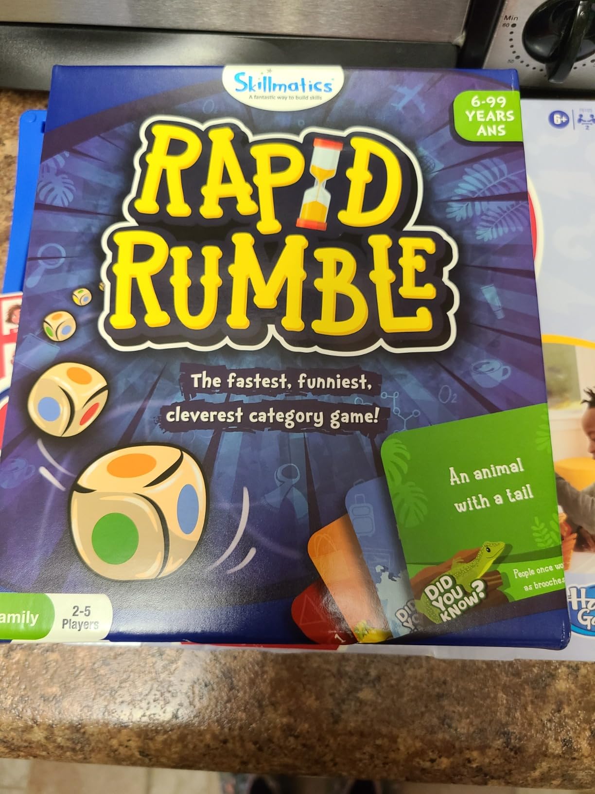 Skillmatics Board Game Rapid Rumble, Fun for Family Game Night ...