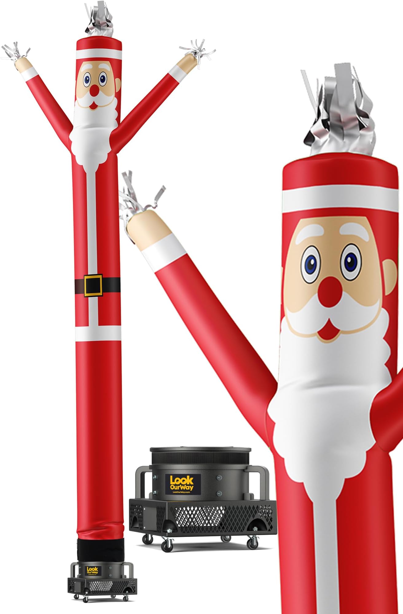Amazon.com: Sky Dancers Inflatable Tube Man Set - 10 Feet Tall Wacky ...