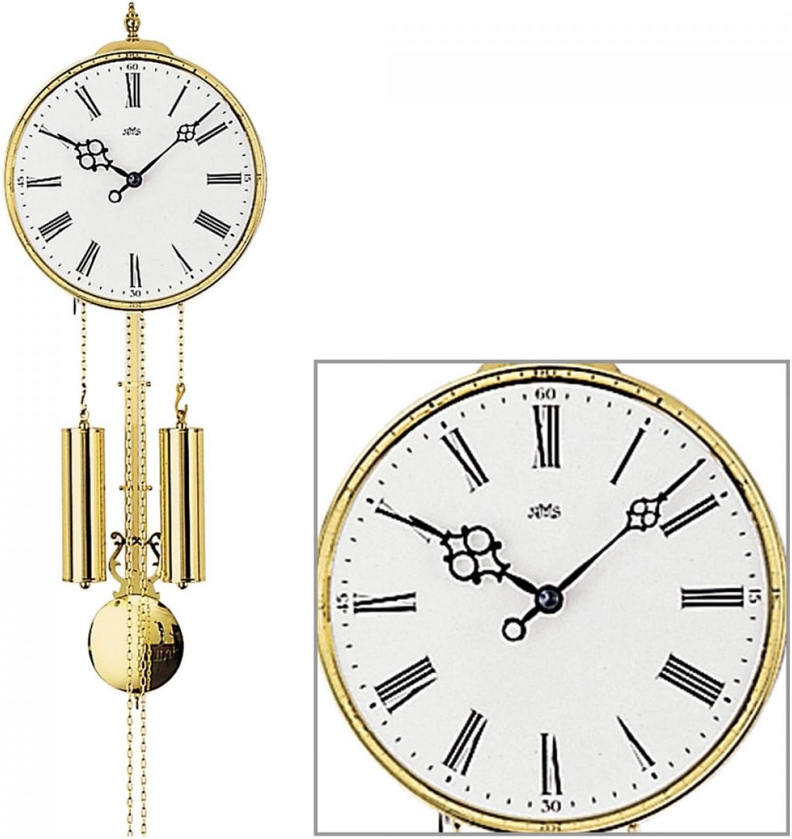 Amazon.com: AMS Pendulum Clocks 348 : Home & Kitchen