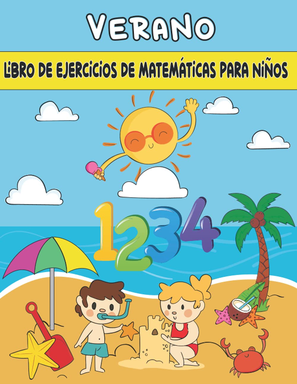 Buy VERANO libro de ejercicios de matemáticas para niños: Aprender a ...