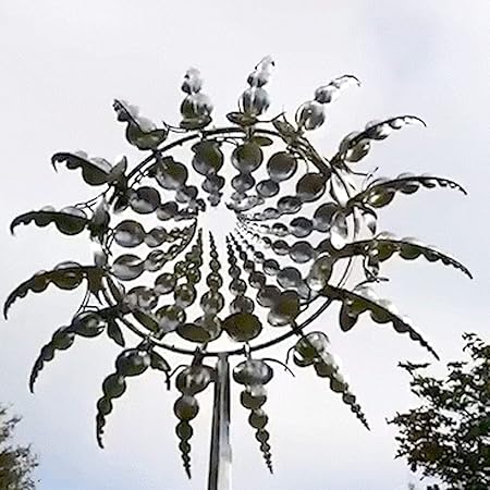 Amazon.com: SWR Unique, magical metal windmills, 3D wind power metal ...