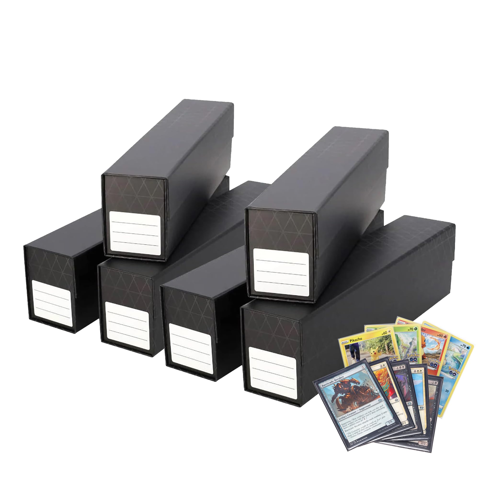Amazon.com: BCW QuickFold Card Boxes for Sleeved Cards - 6 Pack | Not ...