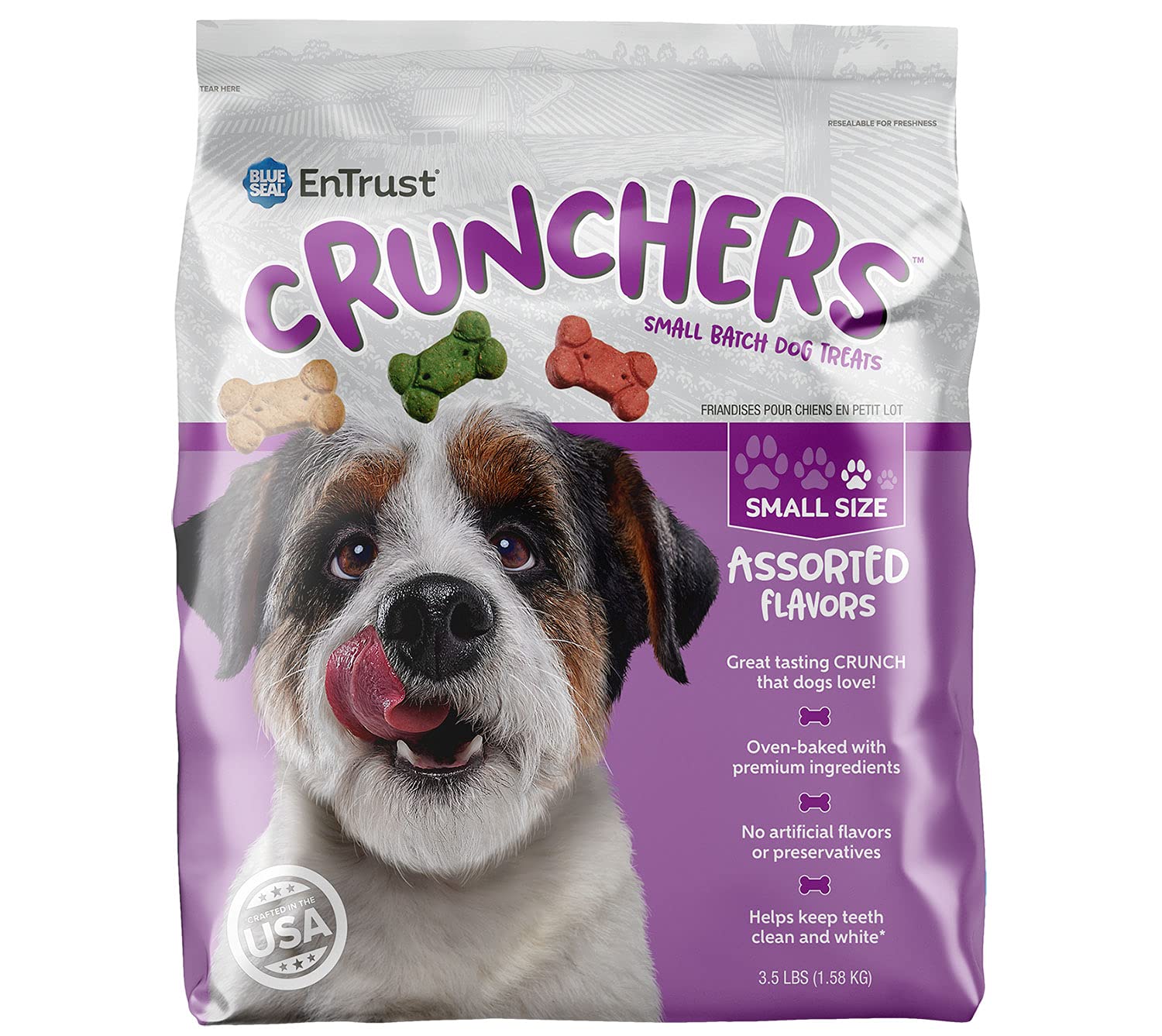 Amazon.com: Blue Seal Kent Entrust Crunchers - Small Dog Treats ...