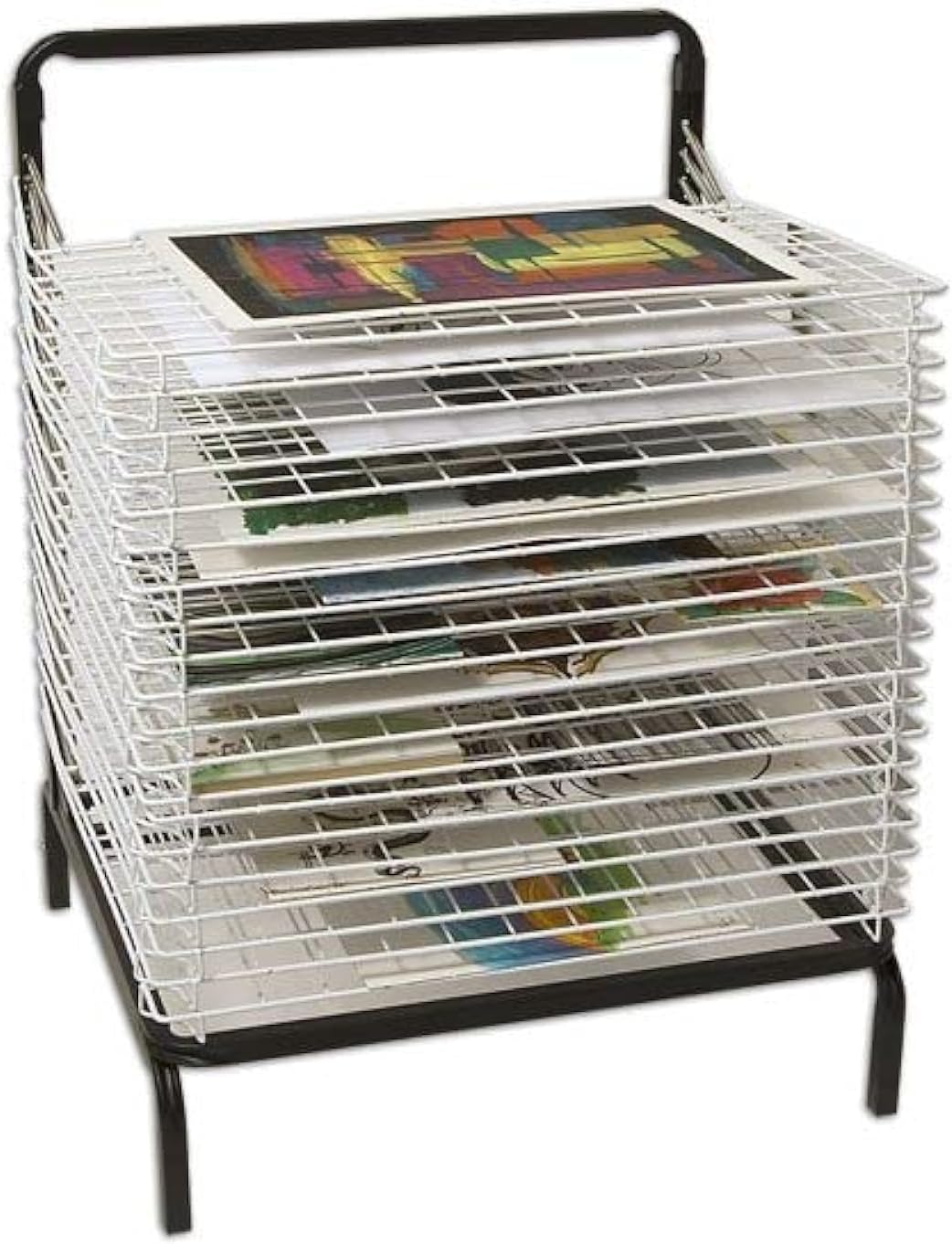 Amazon.com: Creative Mark Stack-N-Dry Spring Loaded Drying Rack ...