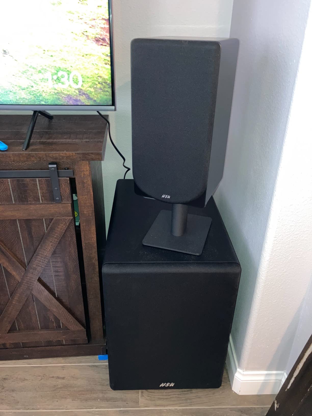 $10/mo - Finance Kanto SP9W Rising Desktop Speaker Stands for Small ...