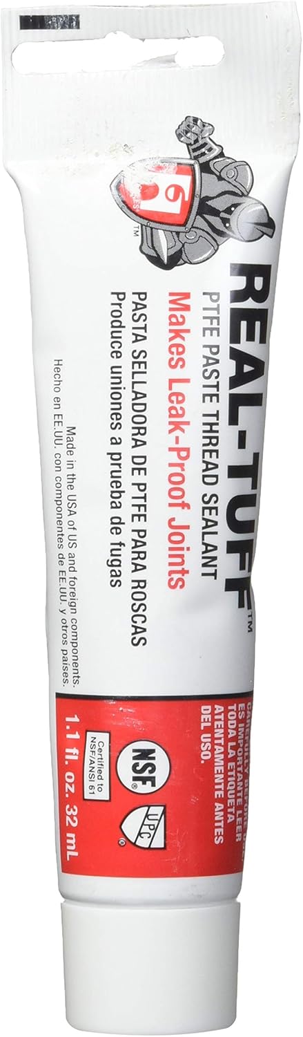 Amazon.com: Real-Tuff 15605 PTFE Paste Thread Sealant : Industrial ...
